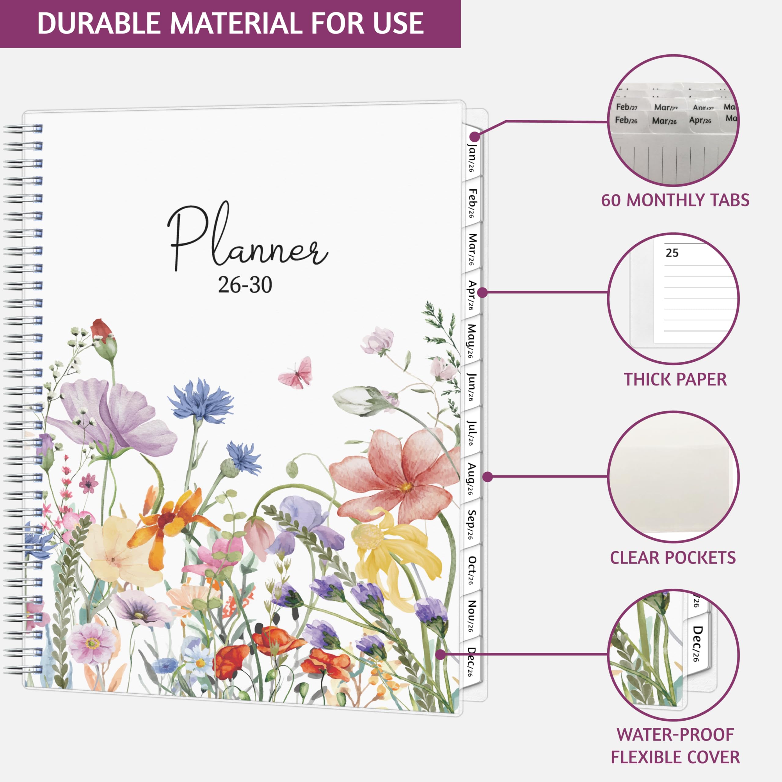 Release Date 2025/2026 Big Monthly Planner · A4 Size 2026-2030 Monthly ...