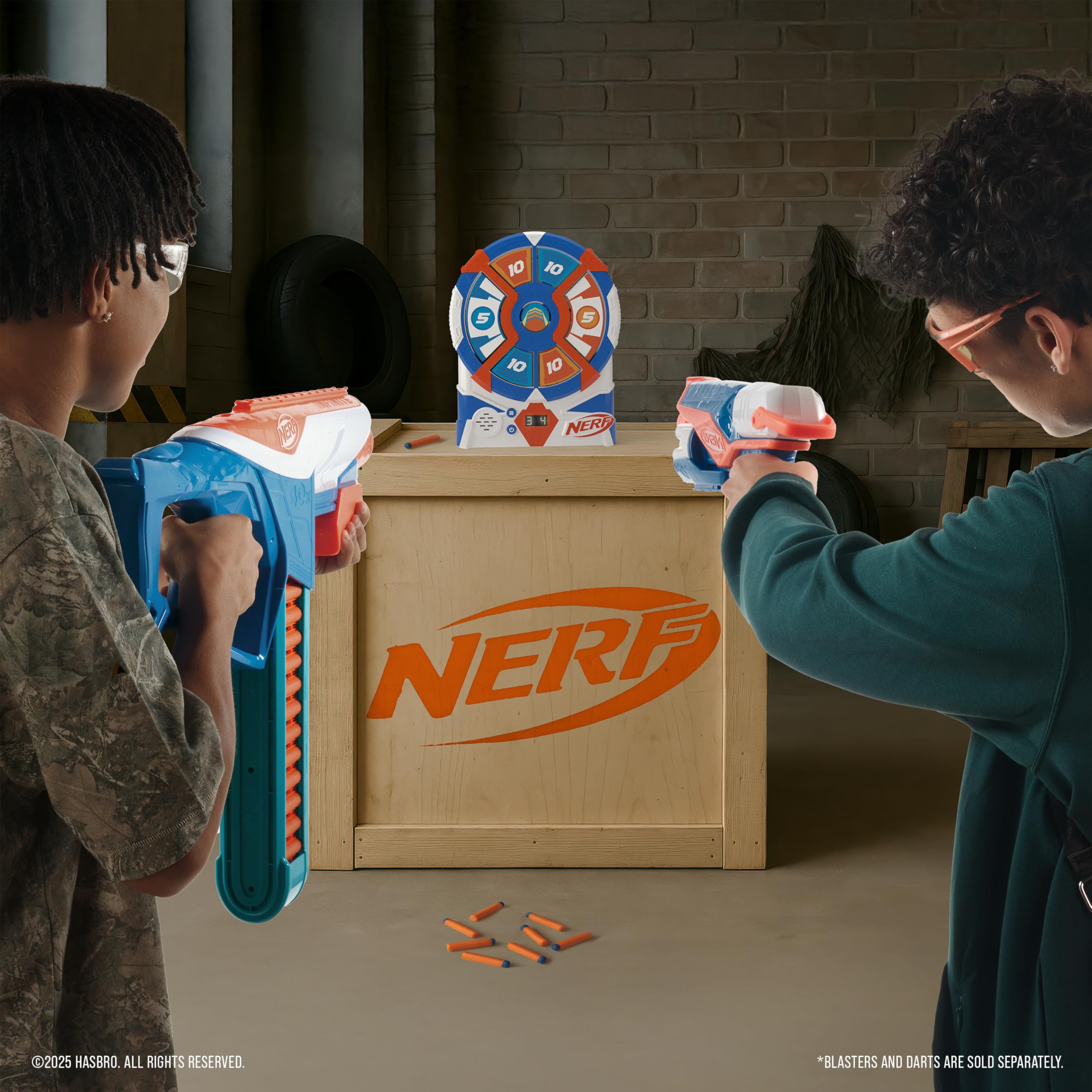 Snapklik.com : NERF Strike N Score Digital Target Game Arcade-Style ...