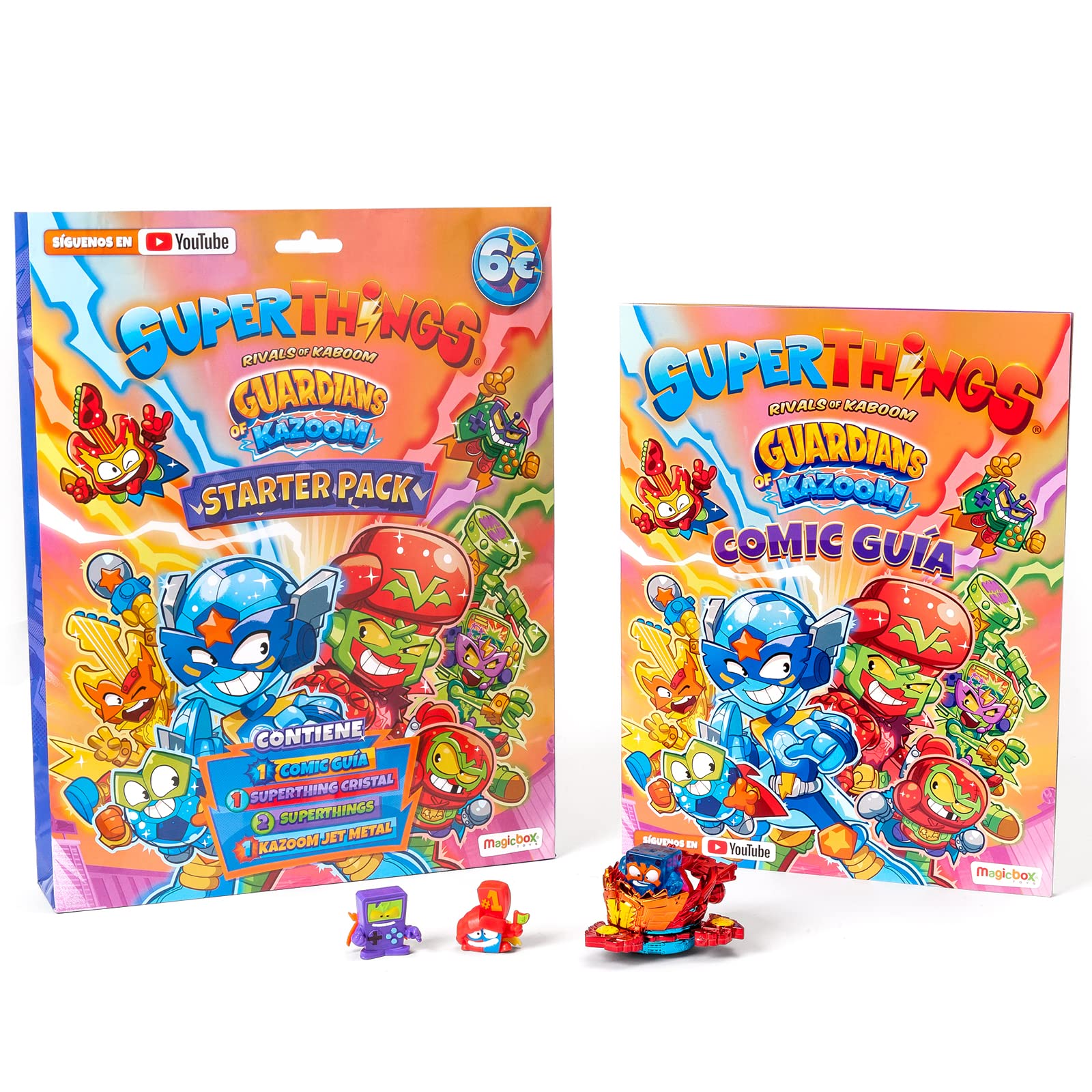 Buy Starter Pack SuperThings Guardians of Kazoom, Superzings Rivals of ...