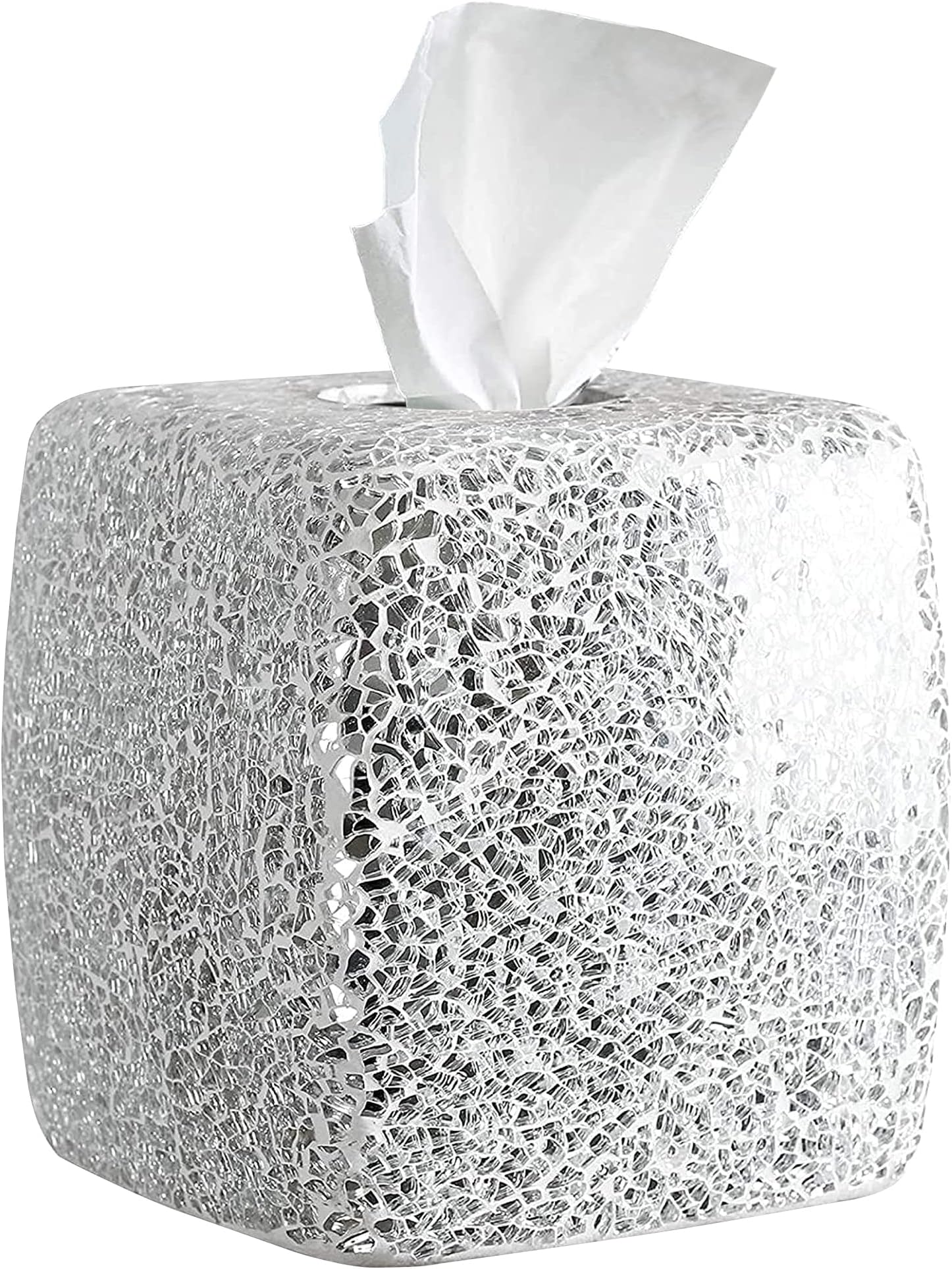 Amazon.com: Creative Scents Square Tissue Box Cover – Decorative ...