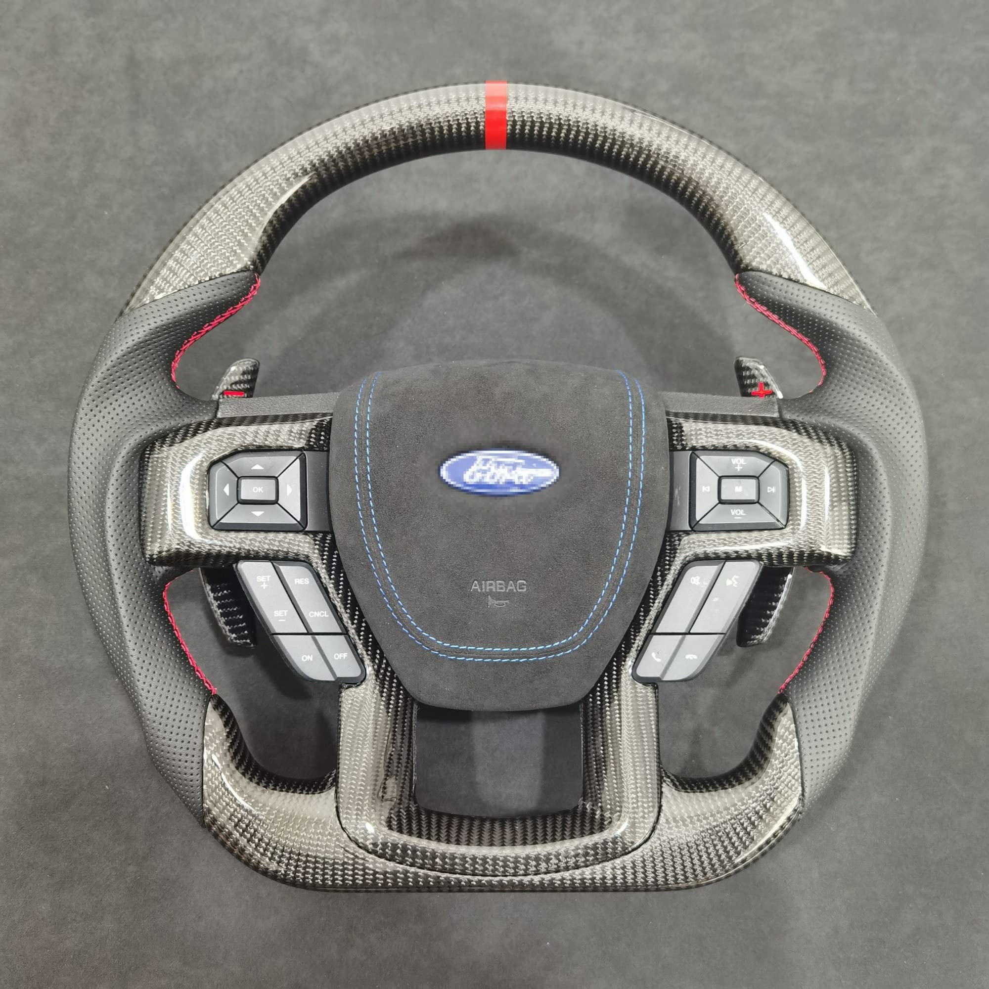 Buy beyond commerce Sportive Car Steering Wheels For Ford For Raptor ...