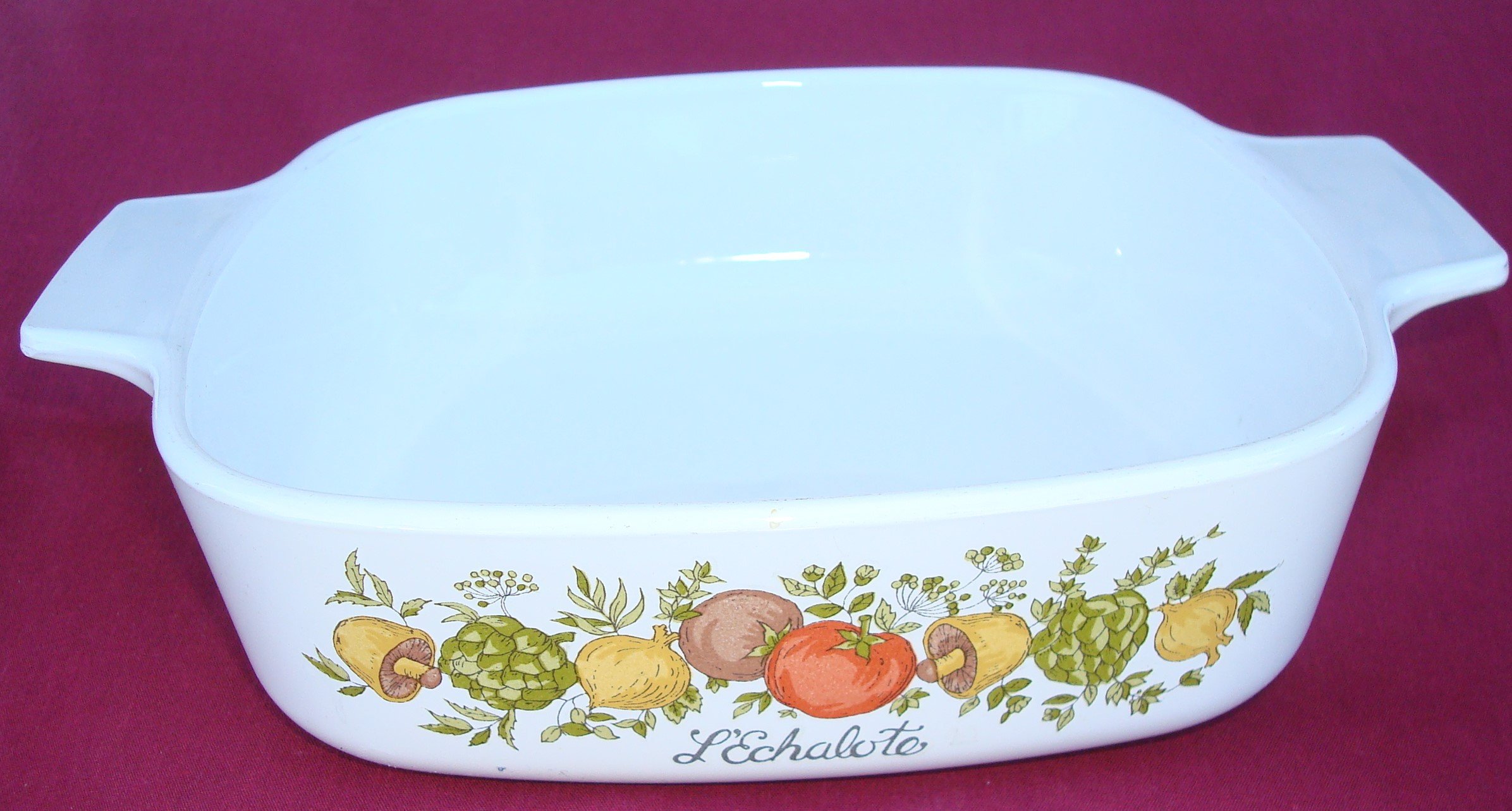Vintage Corningware Spice O' Life A-1-B, 1 liter casserole, No lid for ...