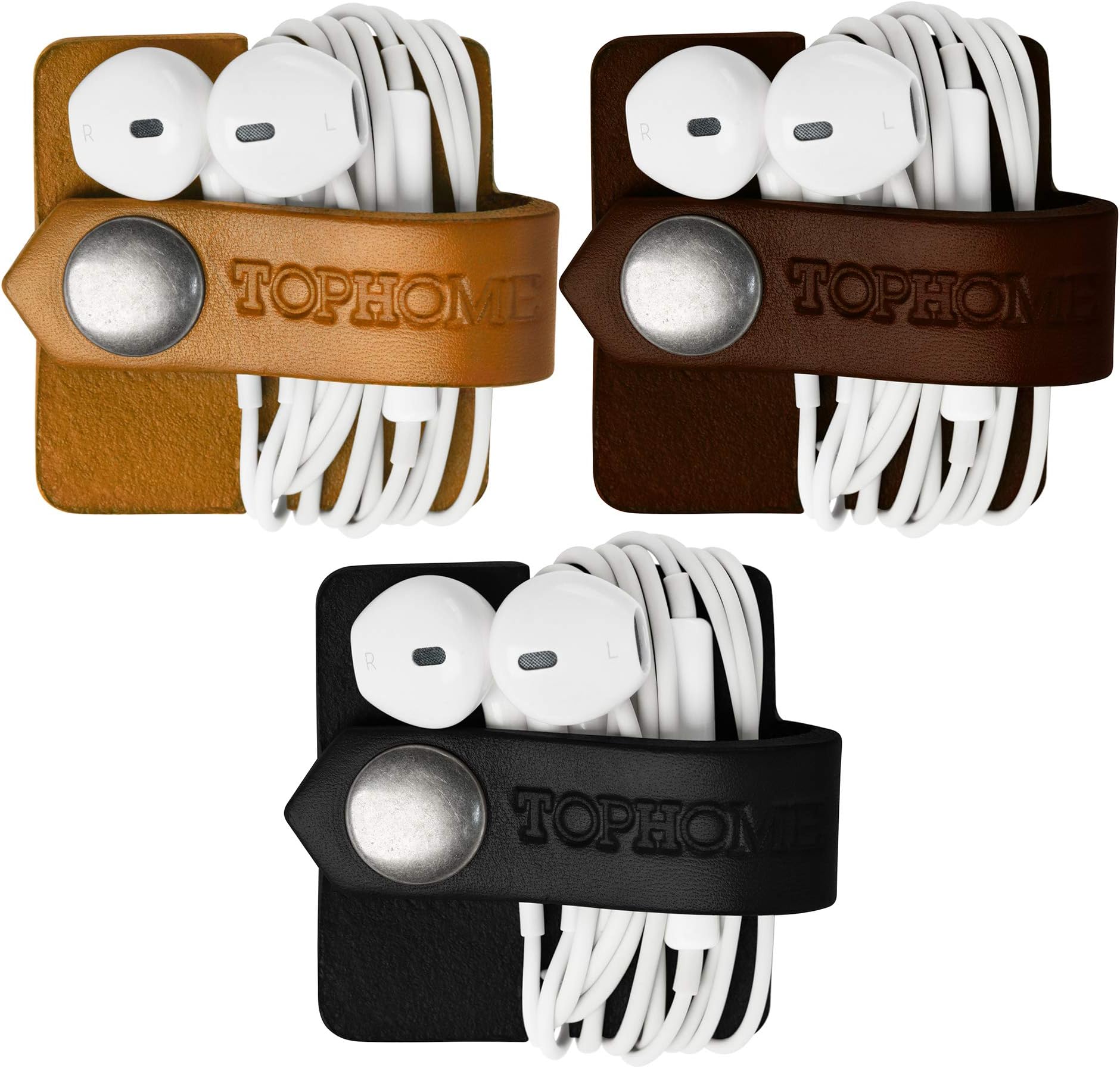 Amazon.com: ELFRhino Cord Organizer Earbuds Holder Earphone Wrap ...