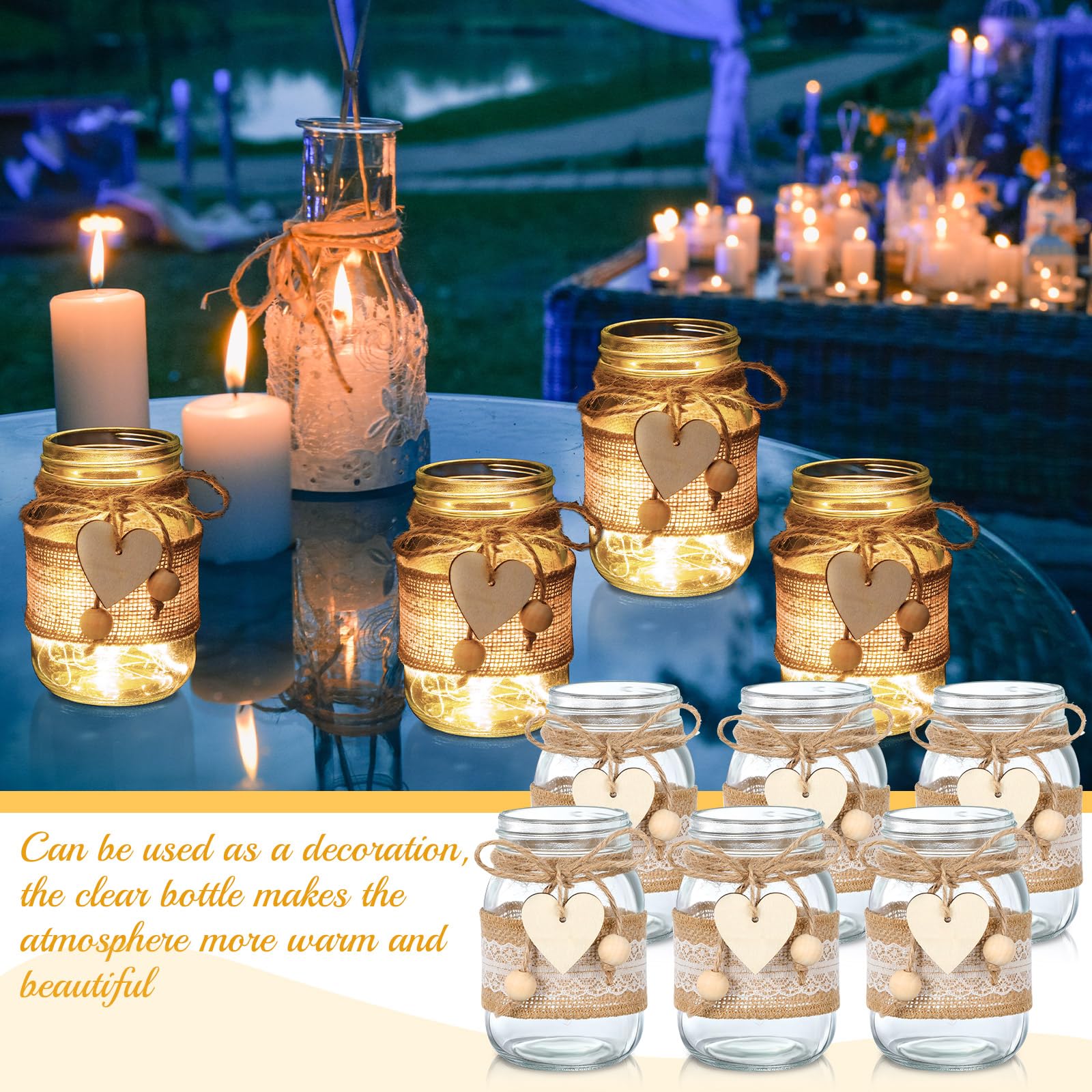 Wedding mason jar centerpiece ideas 60 photos - Astyledwedding.com