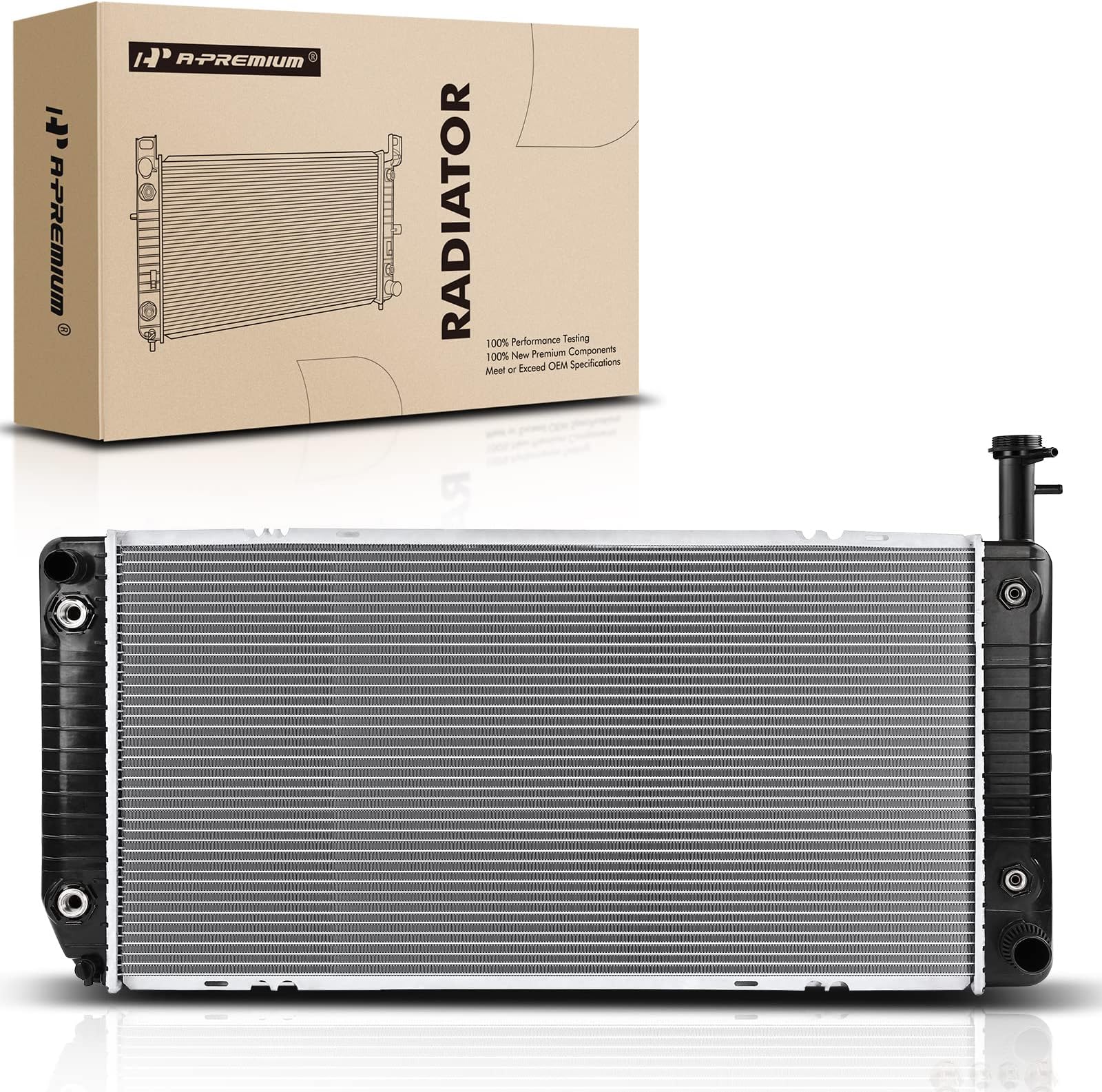 Amazon.com: A-Premium Engine Coolant Radiator Assembly w/Transmission ...