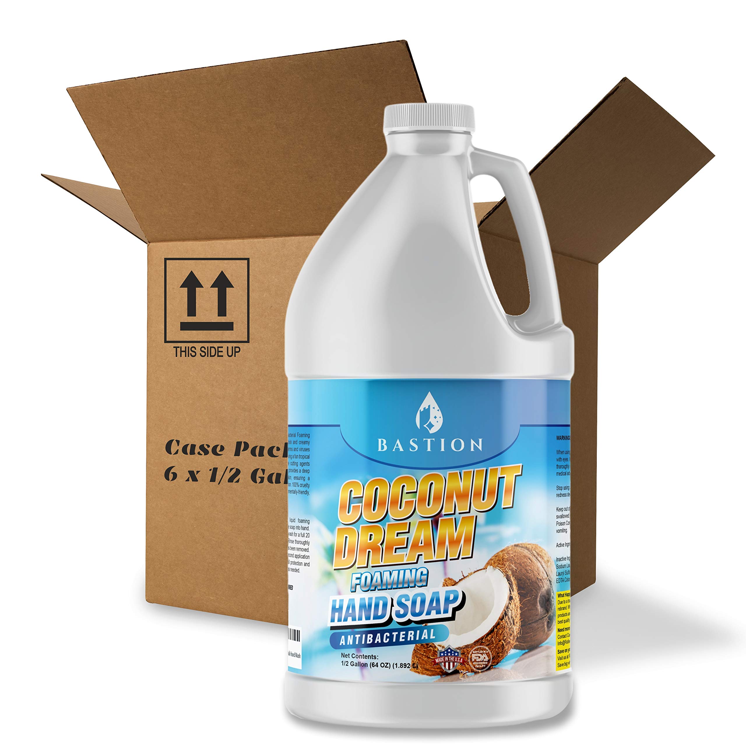 Snapklik.com : Bastion Antibacterial Foaming Hand Soap - Coconut Dream ...