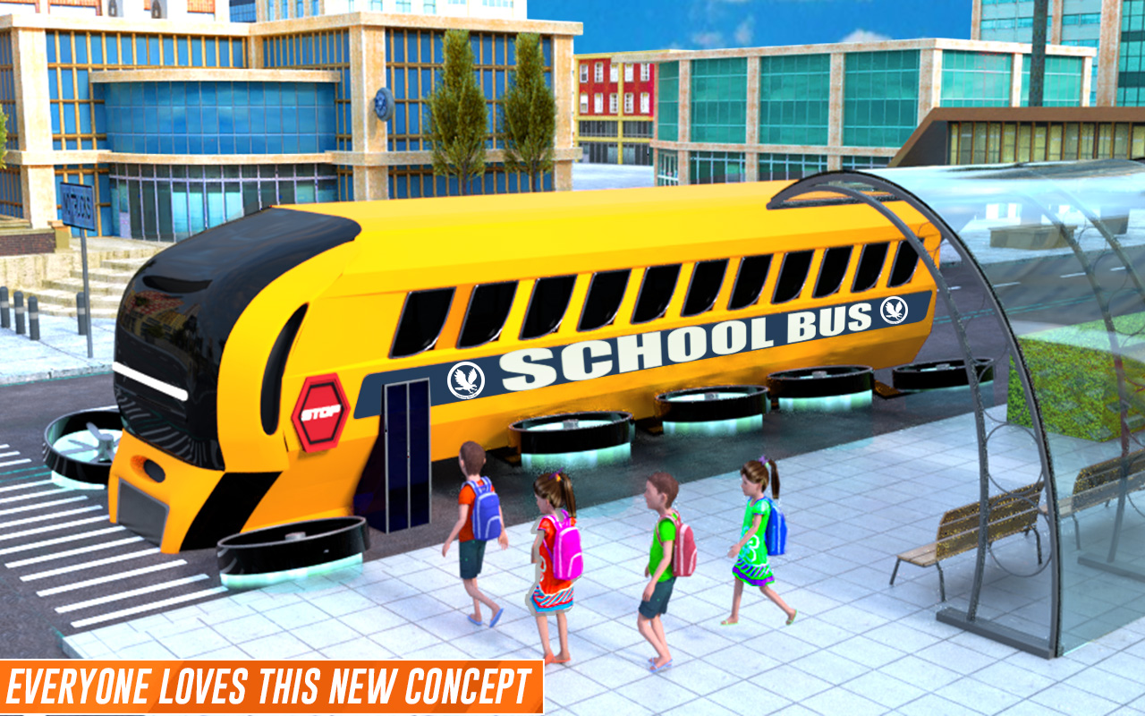 Futuristic School Bus