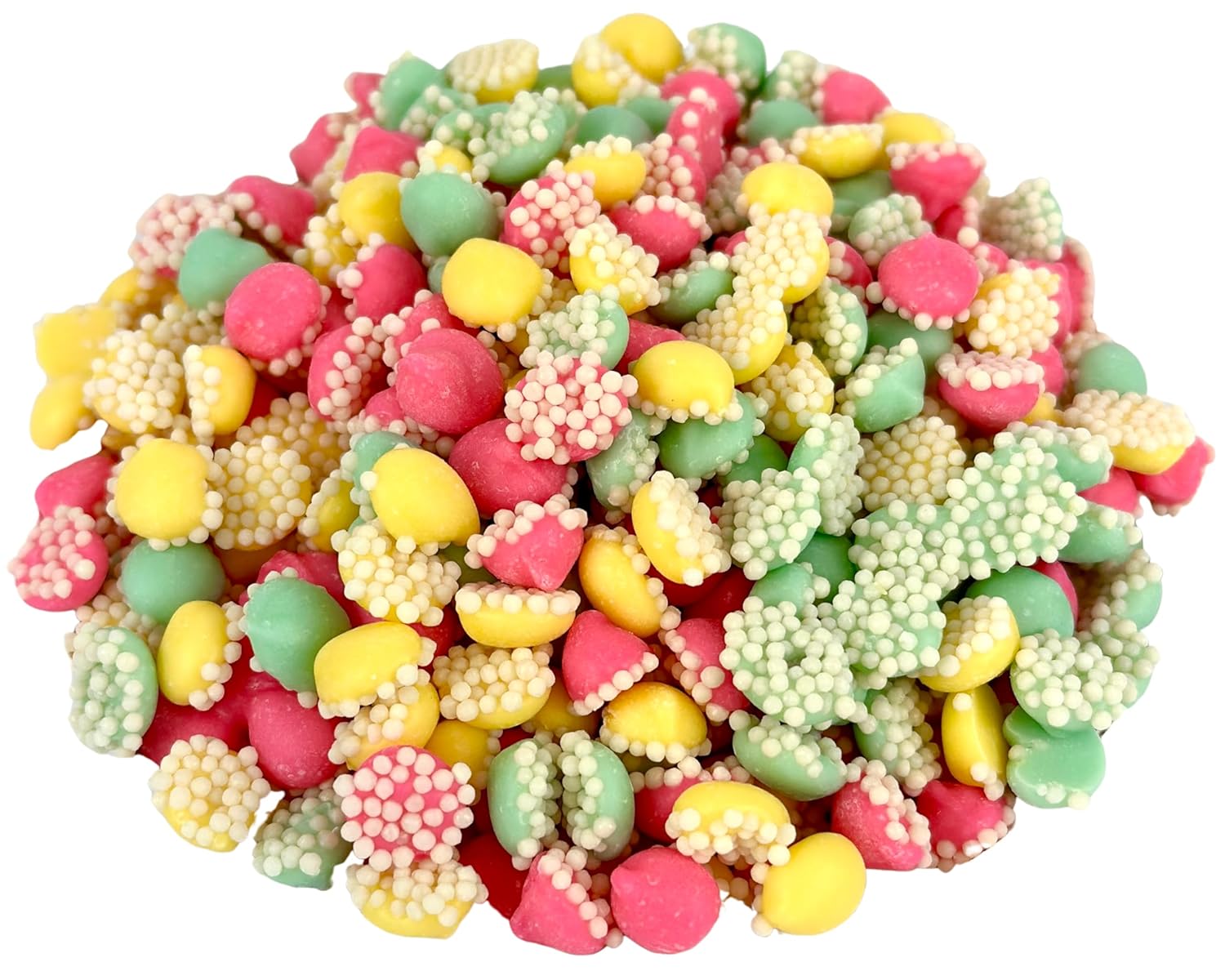 Amazon.com : Cozy Confections Pastel Petite Misty Mints Mini Nonpareils ...