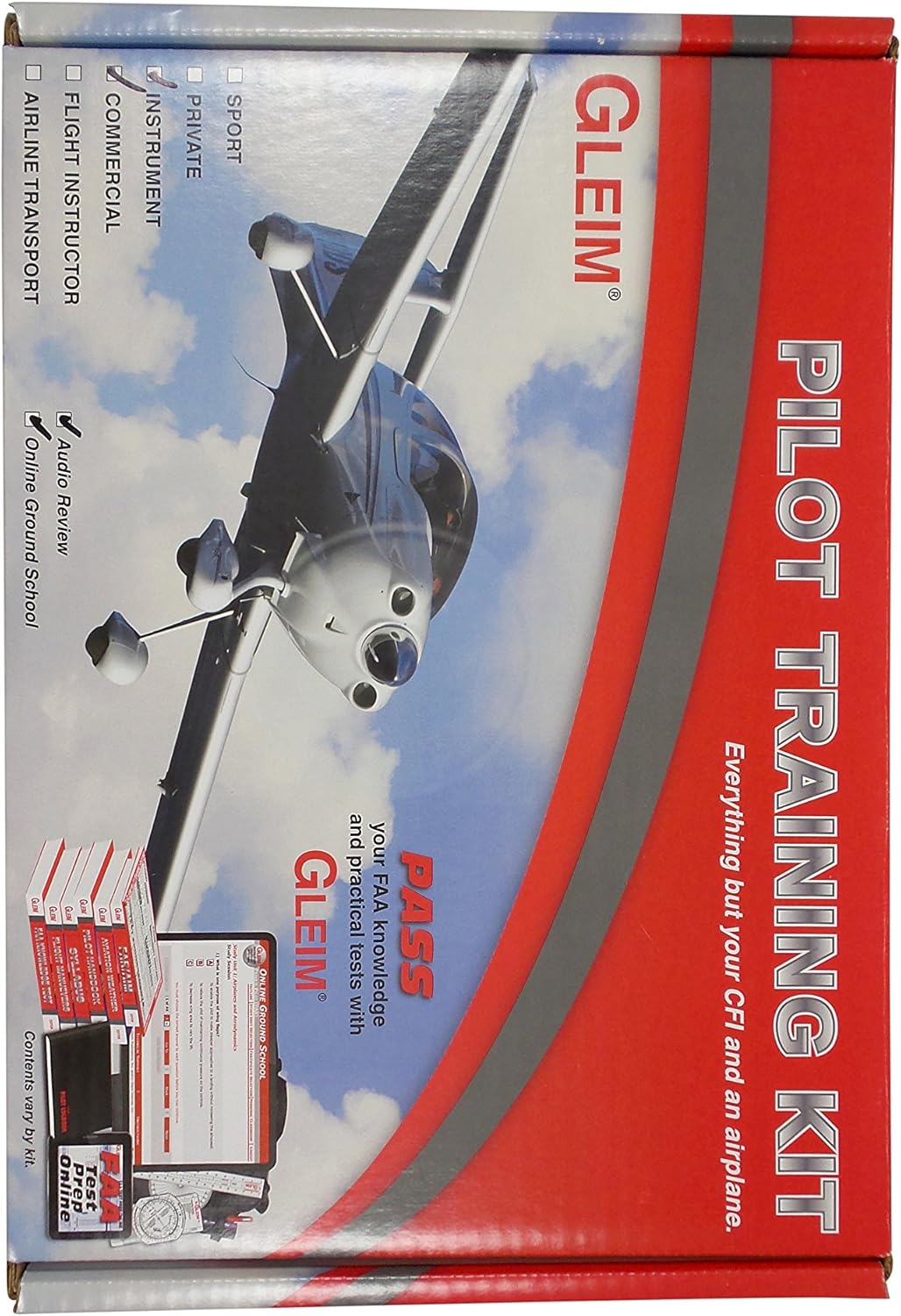 Amazon.com: Gleim Instrument Rating & Commercial Pilot Combo Kit ...