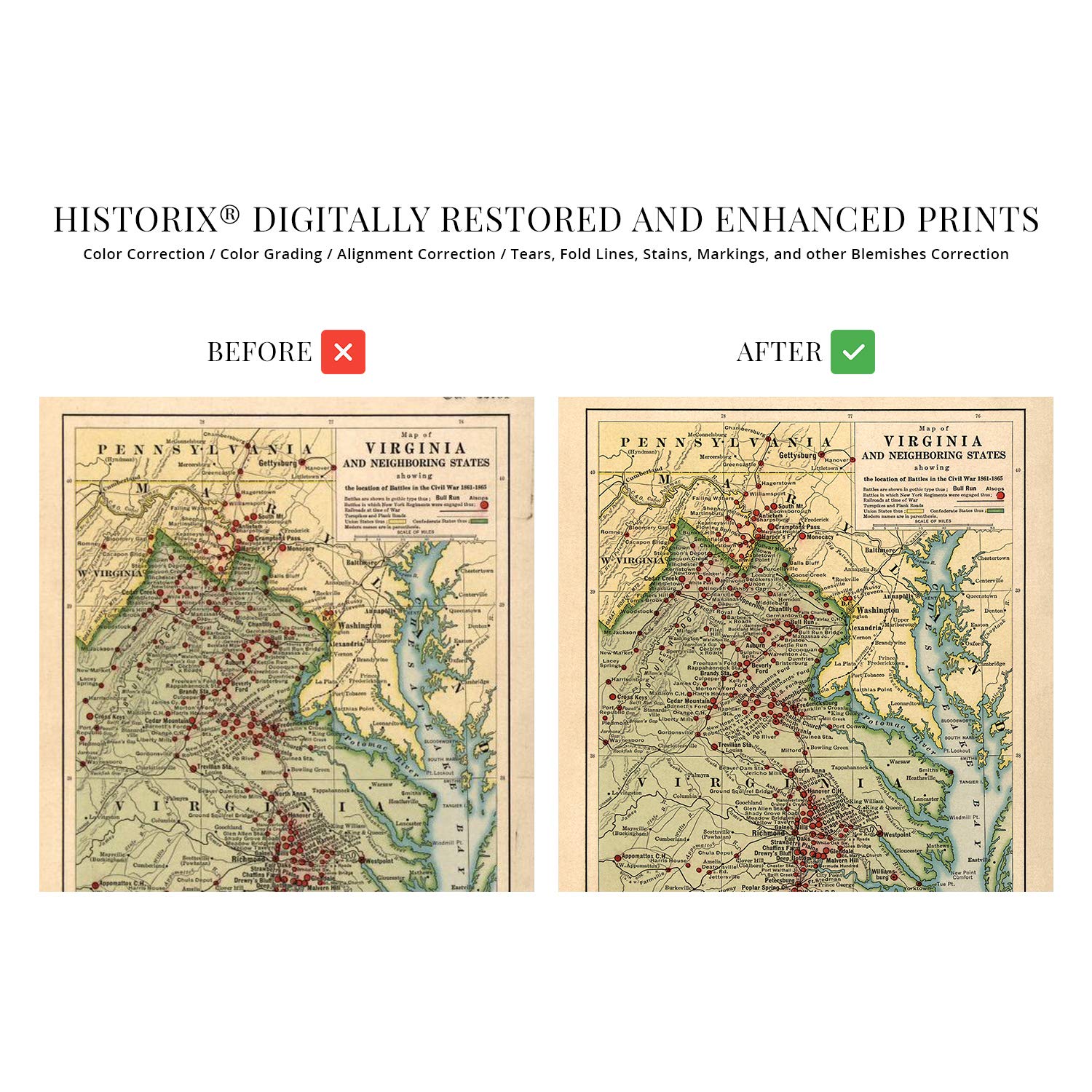 Map Of Virginia Civil War Battlefield Map