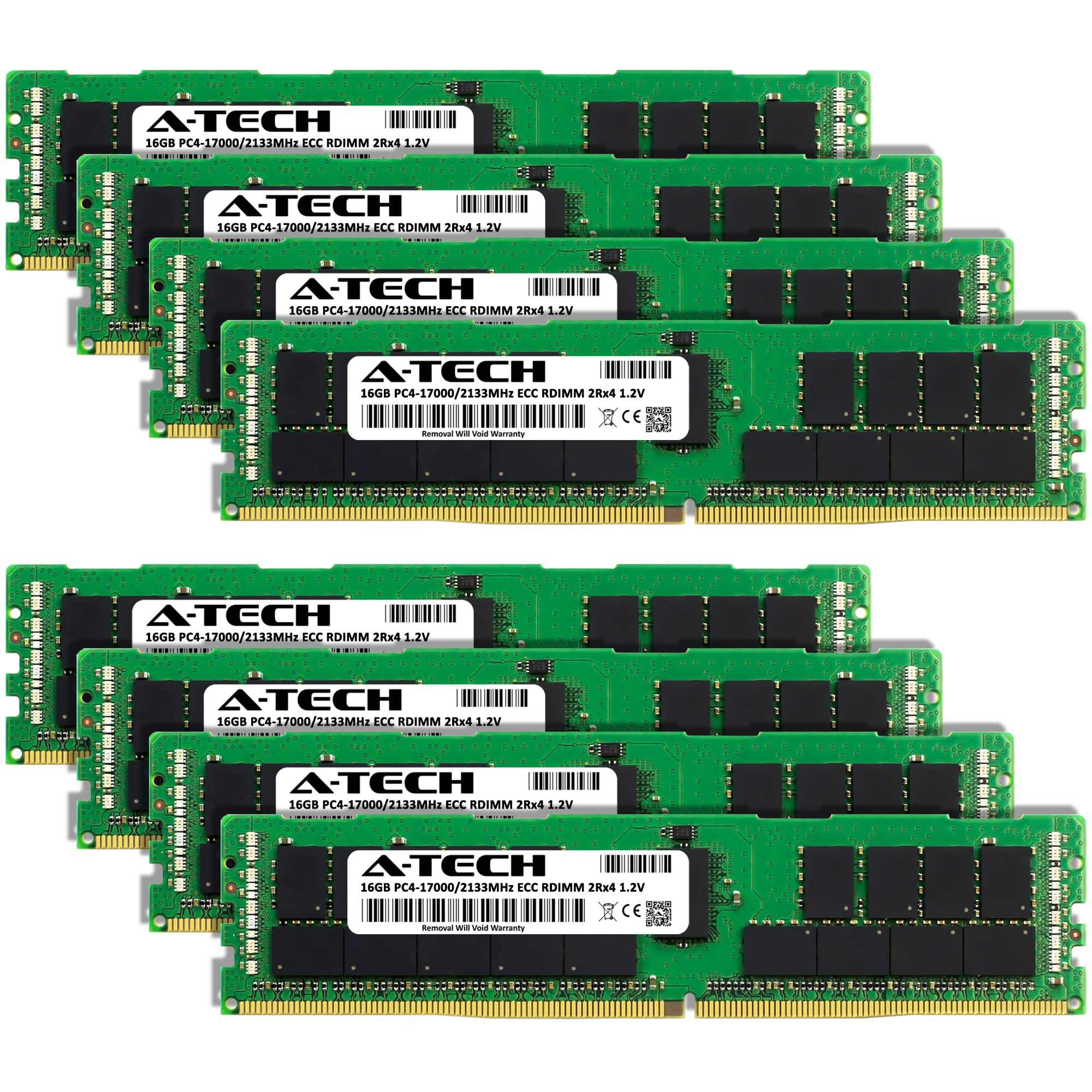 A-Tech 128GB Kit (8x16GB) RAM for Supermicro SuperServer 6017R-TDT+ ...
