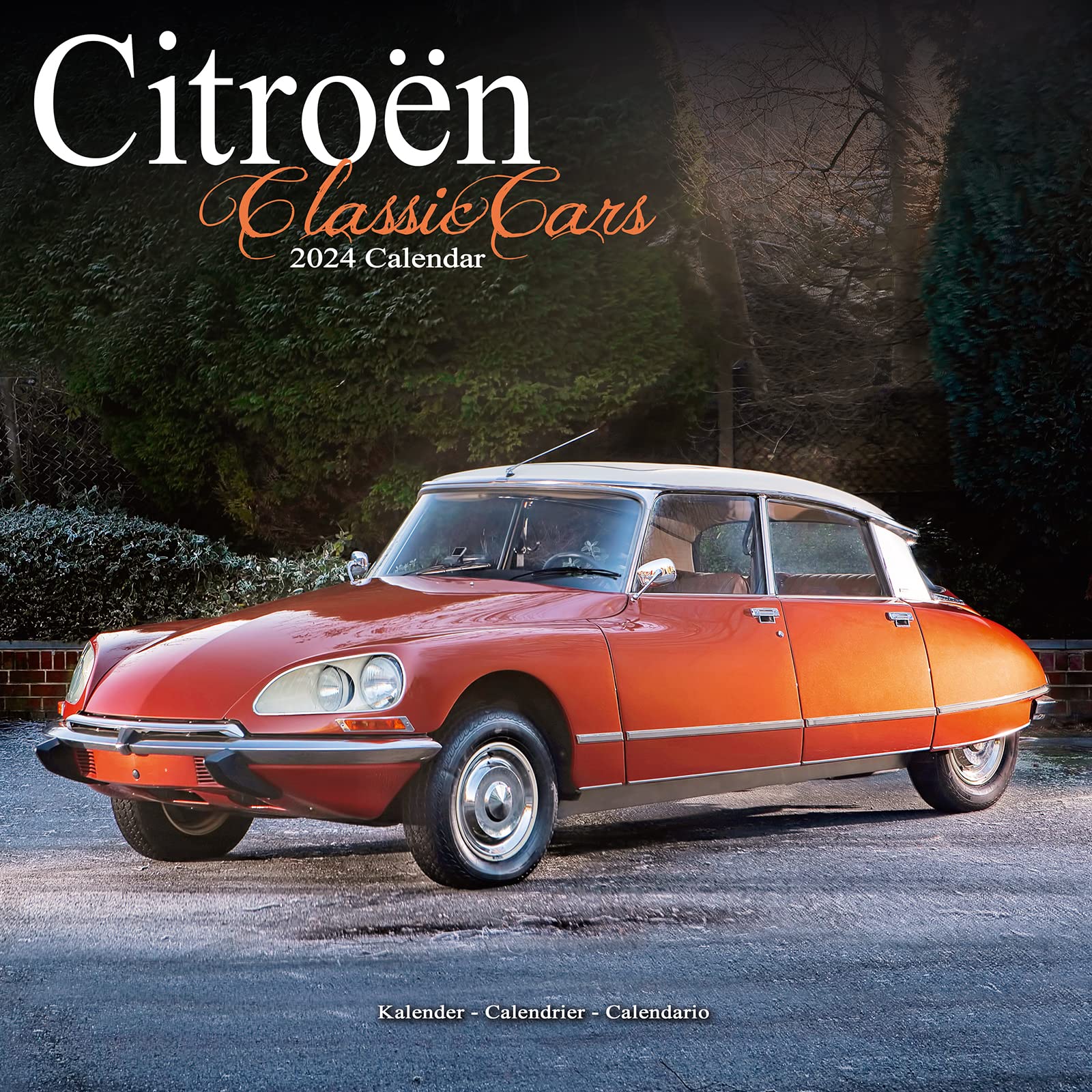 Citroen Classic Car Calendar- Calendars 2023 - 2024 Wall Calendars ...