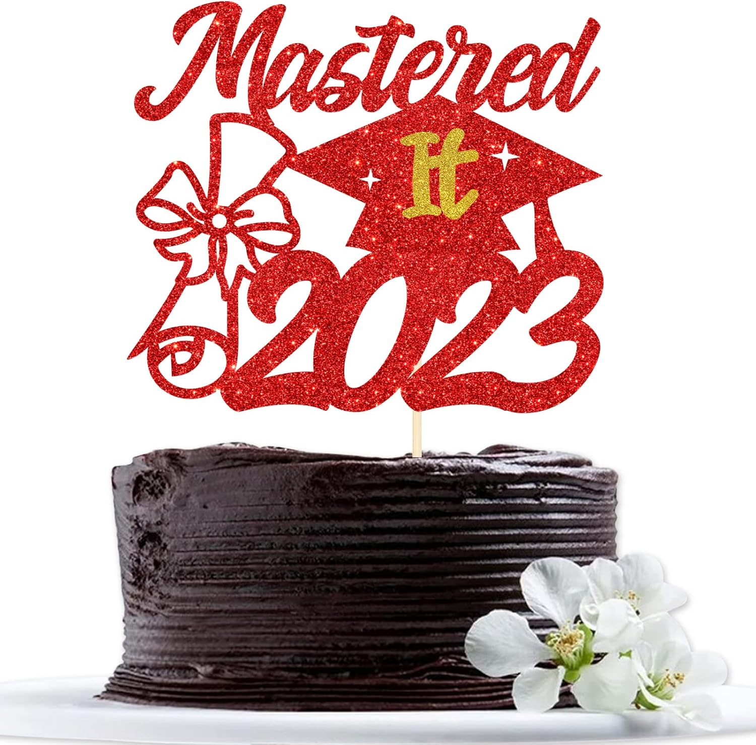 Amazon.com: Mastered It 2023 Cake Topper Class of 2023 Party Cake ...