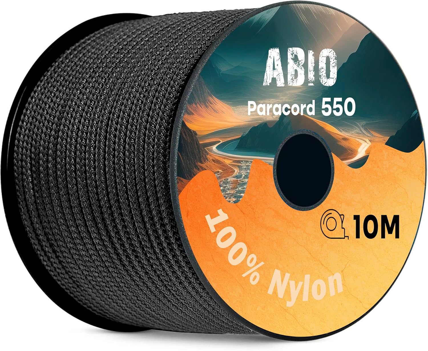 Abio Paracord 550 4mm 10m Nylon Seil Schnur Nylonschnur für Armbänder Abspannseile Camping Rope ...