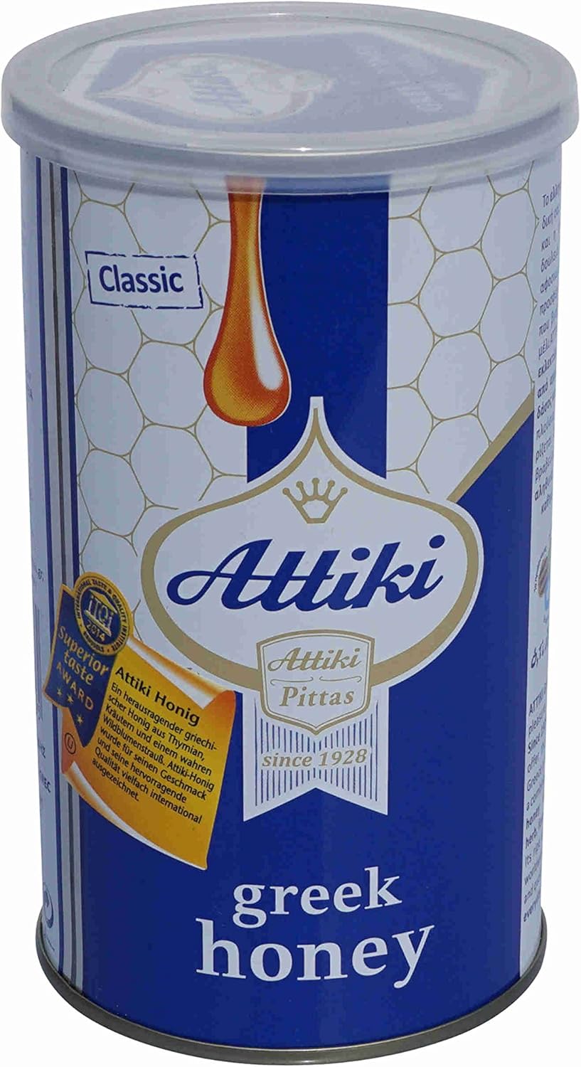 Greek Honey Attiki 455g (pack of 10) : Amazon.co.uk: Grocery