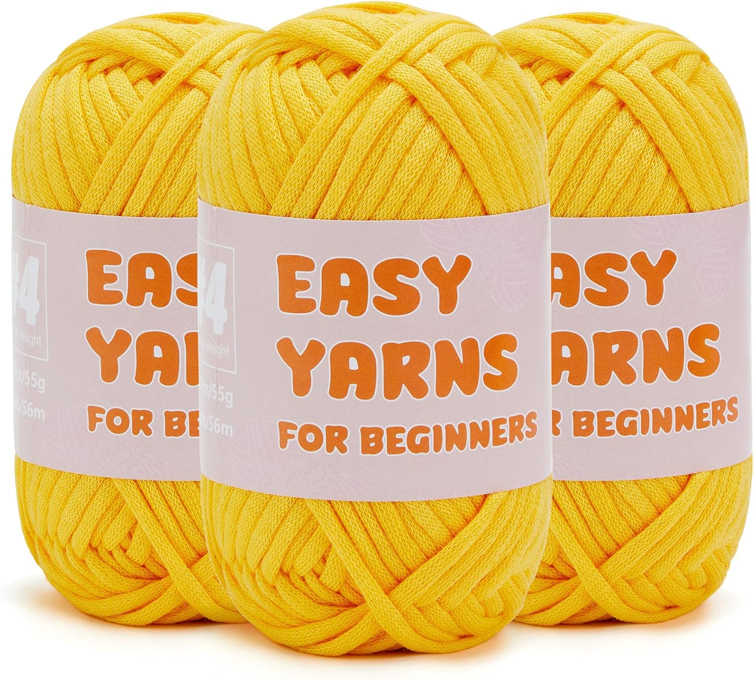 Amazon.com: 3x55g Easy Yarn for Crocheting and Knitting Easy-to-See ...