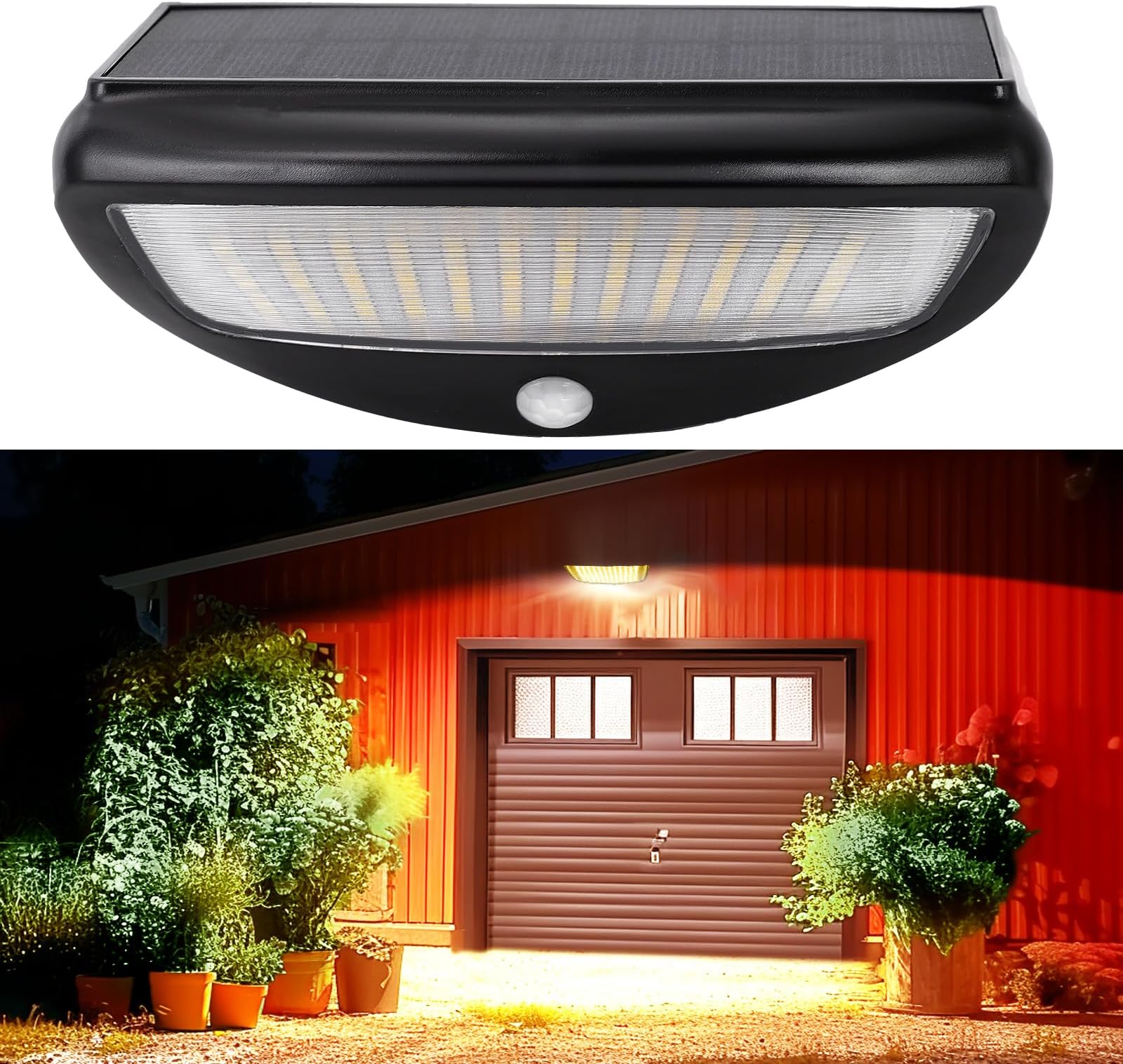 Solar Flood Lights Outdoor,with PIR Motion Sensor Security Lights,Super ...