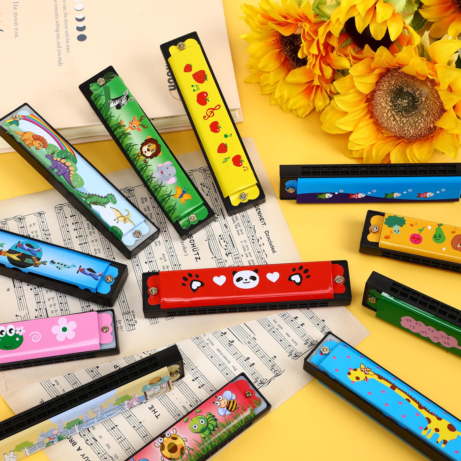 Snapklik.com : UPINS Harmonica,16 Holes Cartoon Musical Instrument ...