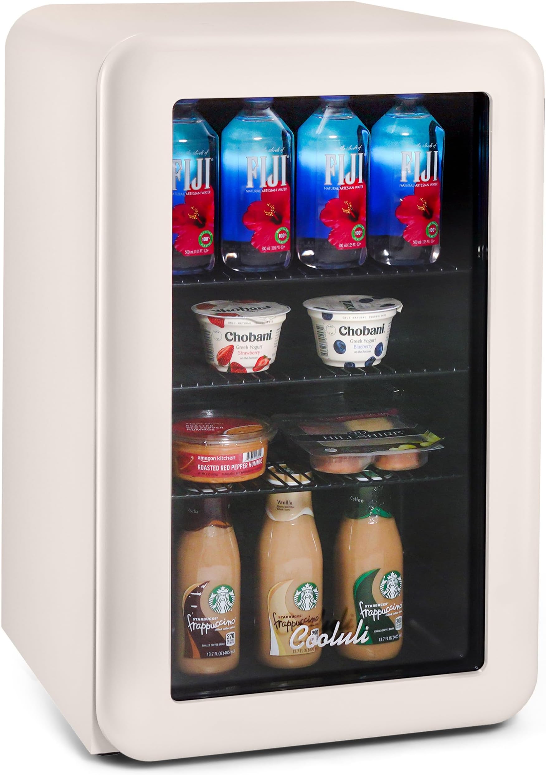 Amazon.com: Cooluli Decor 2.4 cu ft Compact Mini Fridge with Glass Door ...