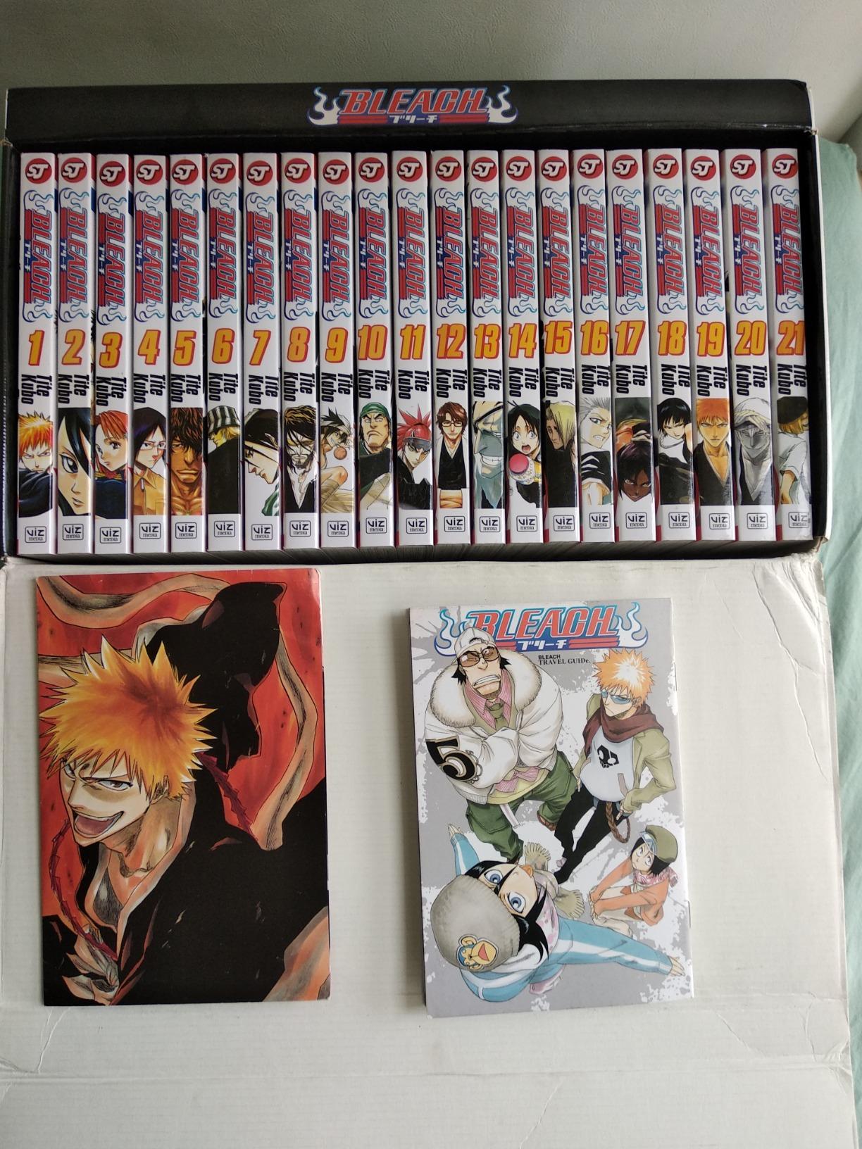 Bleach Box Set 1 Vol 1-21 : KUBO TITE: Amazon.in: Books