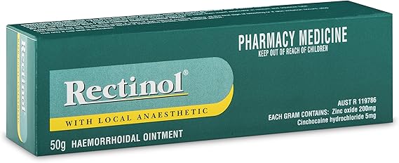 Rectinol Ointment, 50g : Amazon.com.au: Health, Household & Personal Care