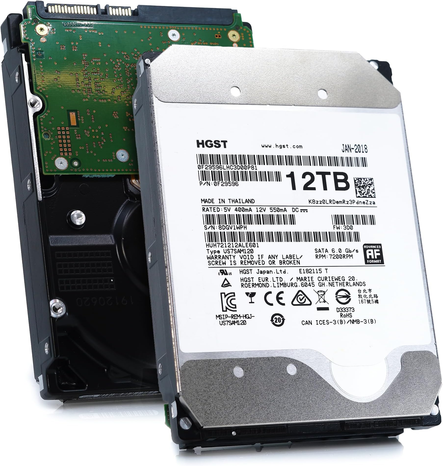 Amazon.com: Seagate IronWolf 12TB NAS Internal Hard Drive HDD – 3.5 ...