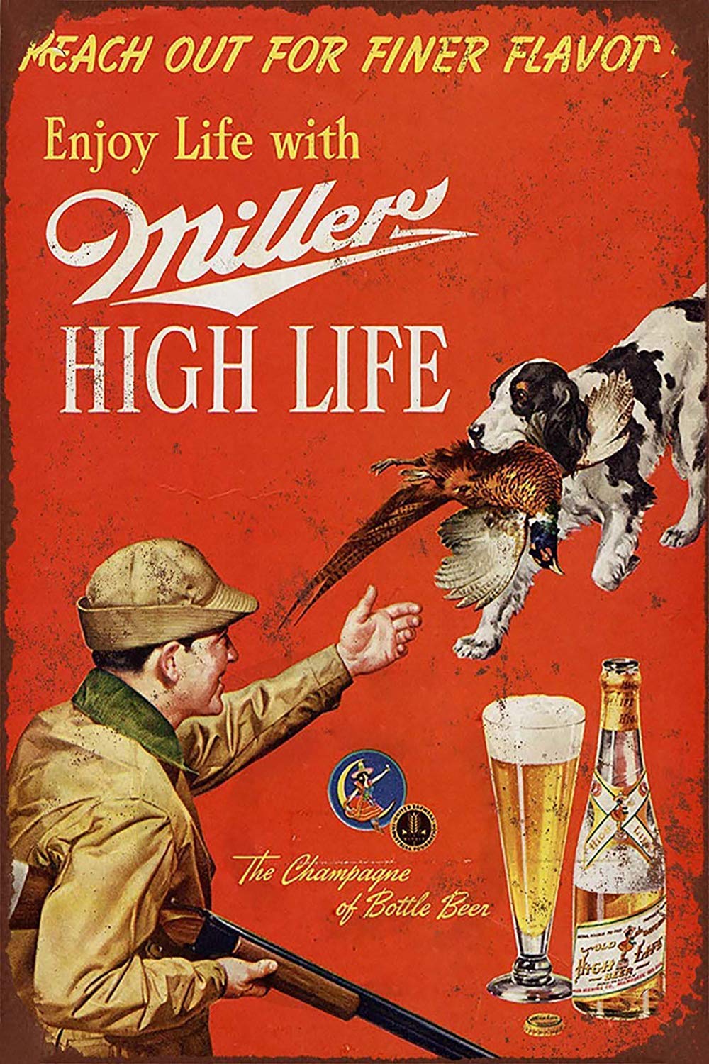 Vintage Miller Lite Posters Miller Lite Vintage Beer Ad: If You've Got