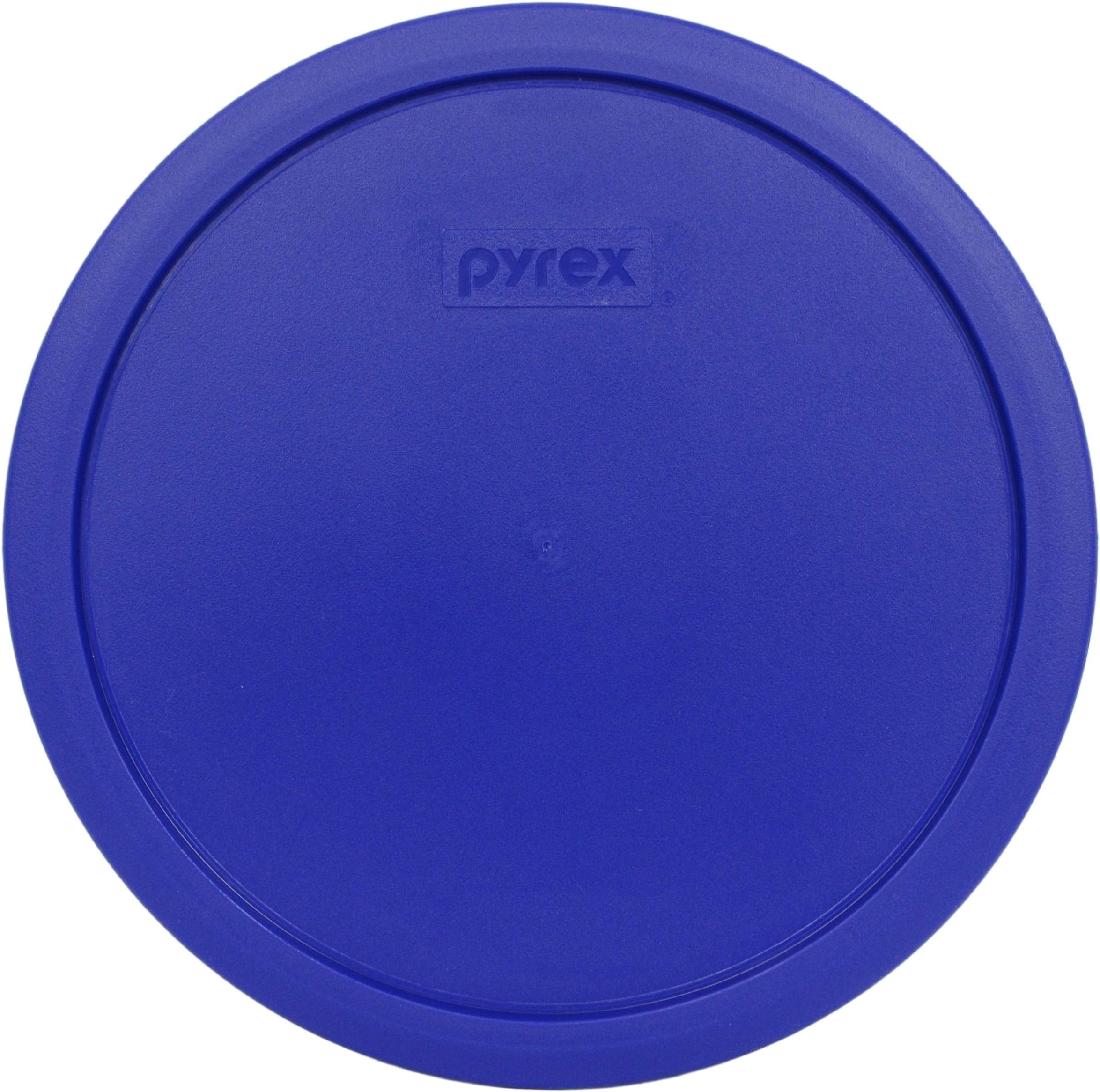 Amazon.com: Pyrex 325-PC 2.5 Quart Blue (10in diameter) Mixing Bowl Lid ...