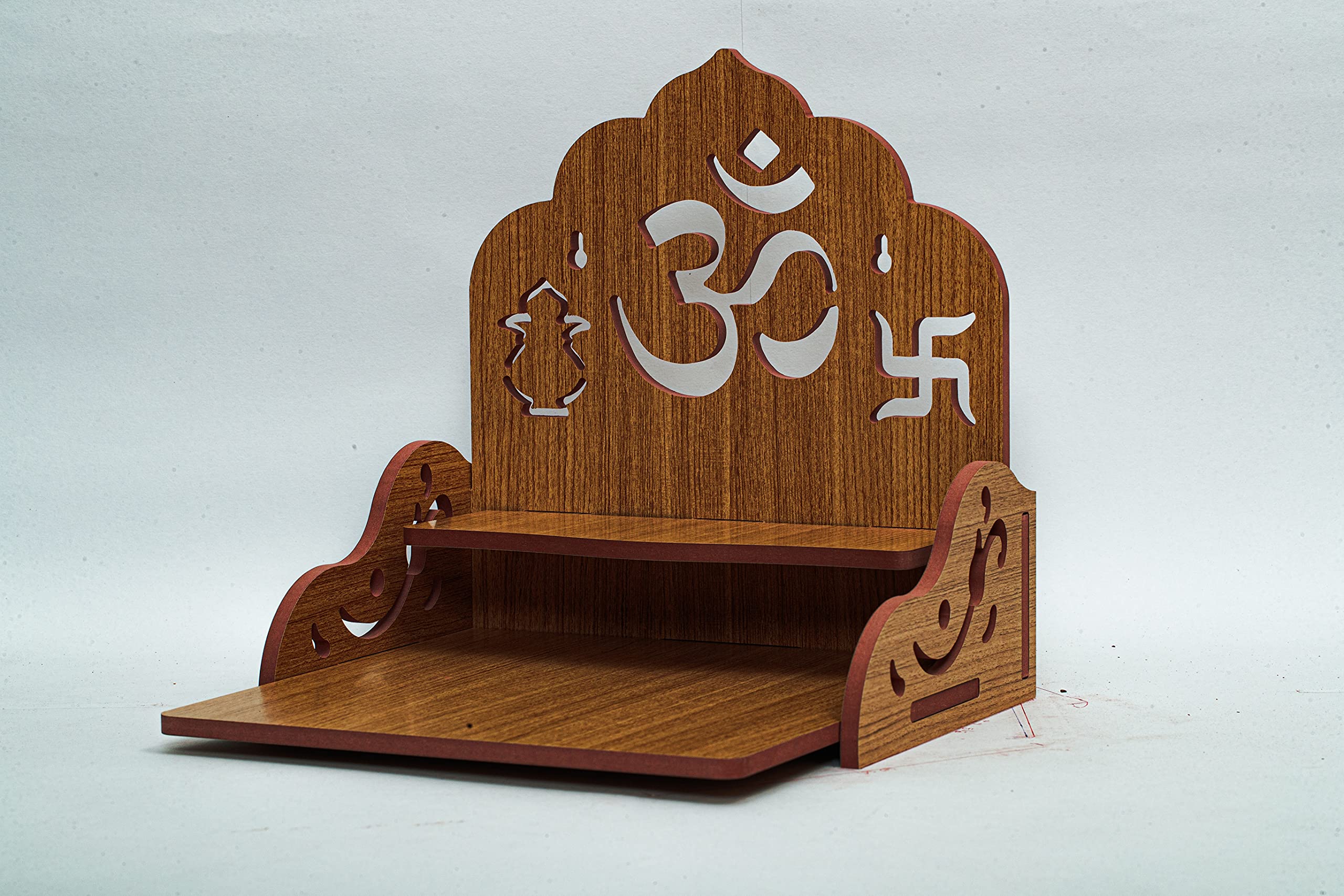 Buy Wooden Singhasan Temple for God, Laddu Gopal Sinhasan for Pooja ...