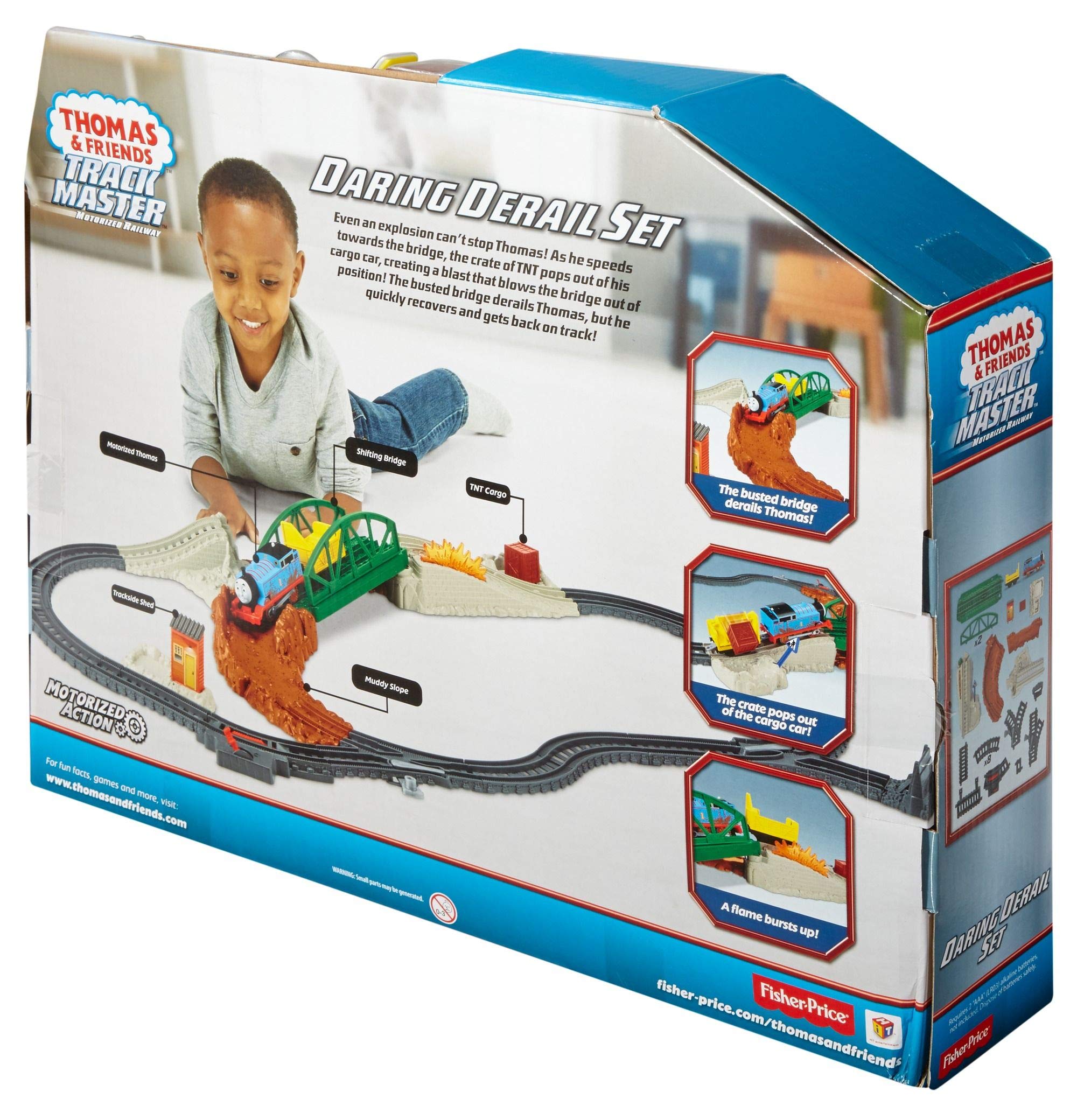 Thomas & Friends FBK07 Bridge Surprise Set, Thomas the Tank Engine Toy ...