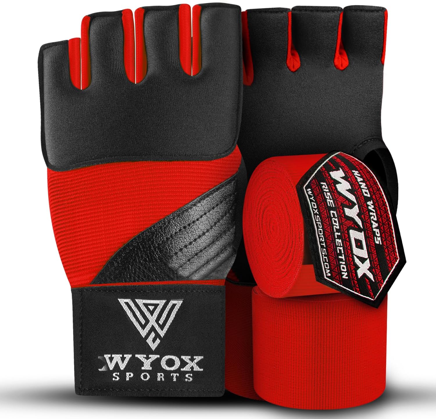 Amazon.com : WYOX Boxing Hand Wraps Bundle – Gel Inner Gloves & Mexican ...