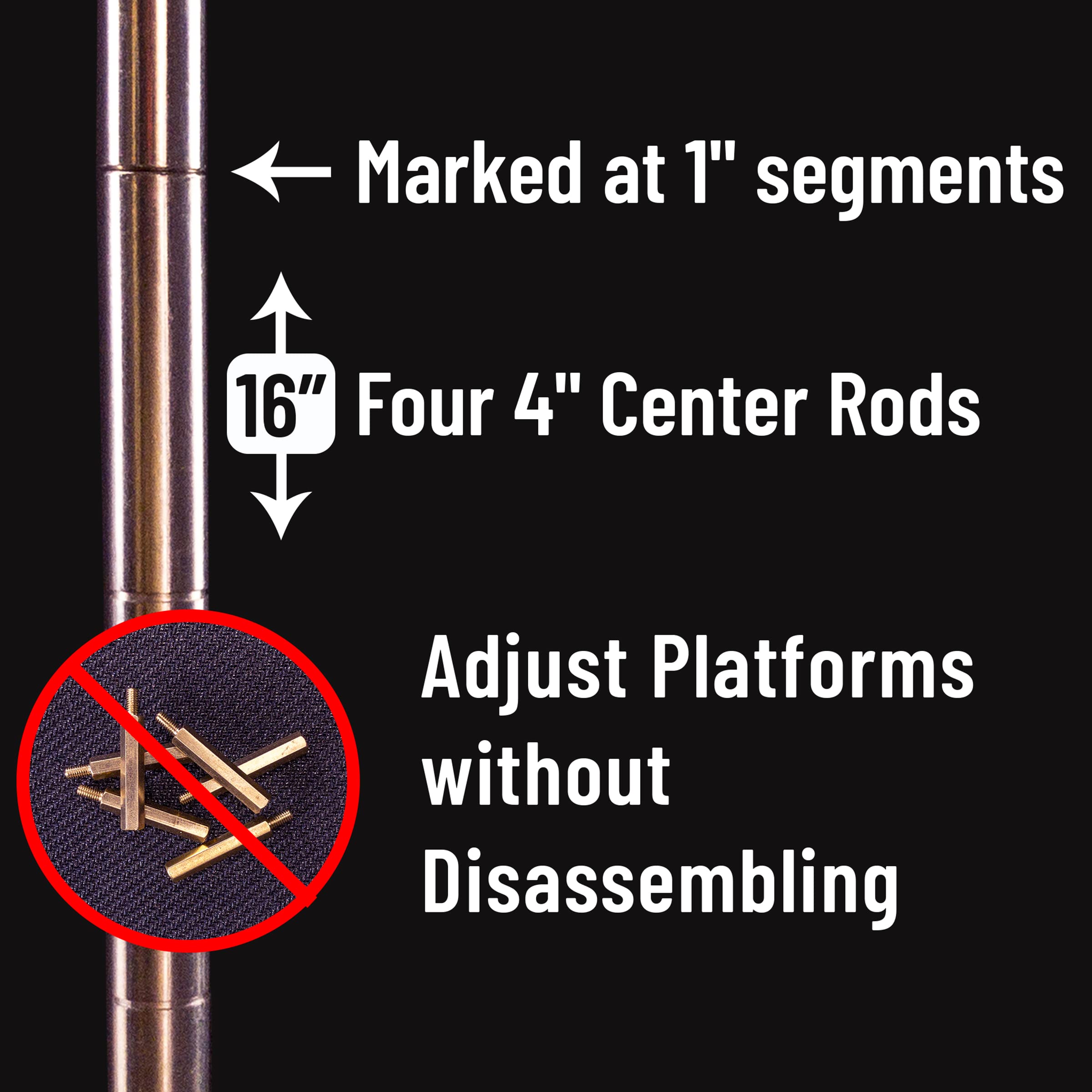 Snapklik.com : 3D Combat Risers Elite Set Quick Change Height Feature ...