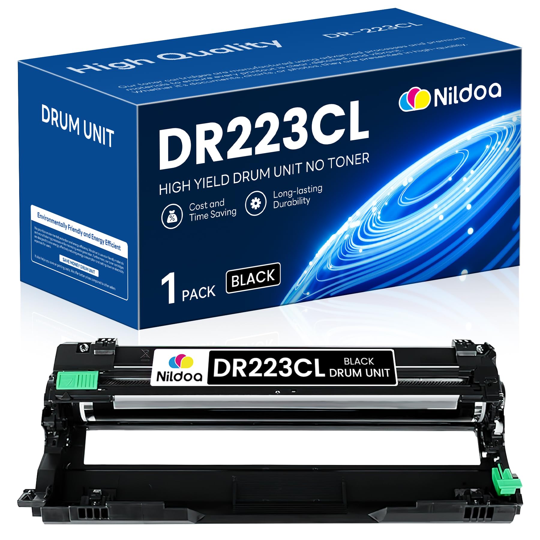 Amazon.com: DR223CL Drum Unit Black Replacement for Brother DR-223CL ...