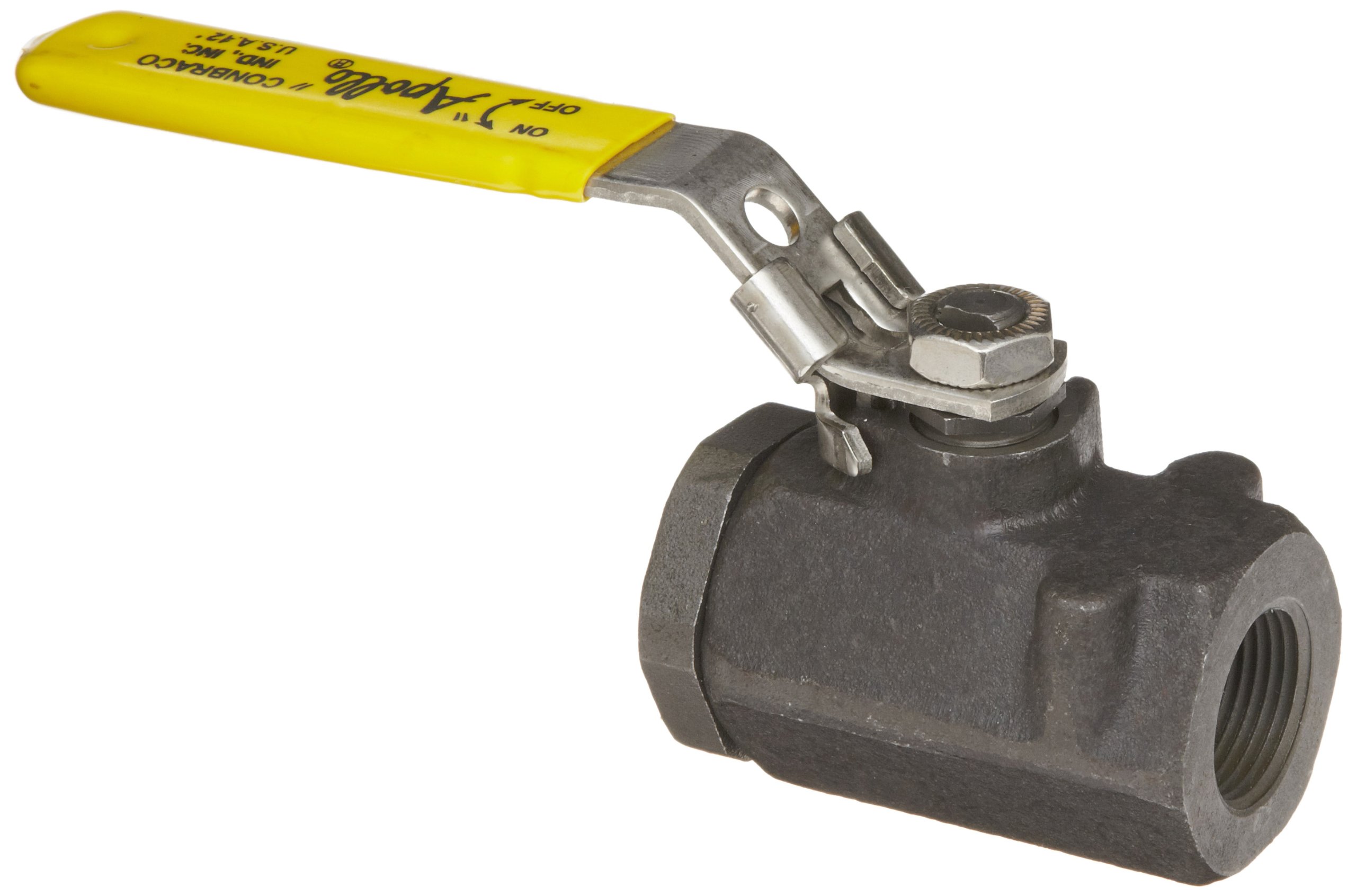 Snapklik.com : Apollo 73A-100 Series Carbon Steel Ball Valve, Two Piece ...
