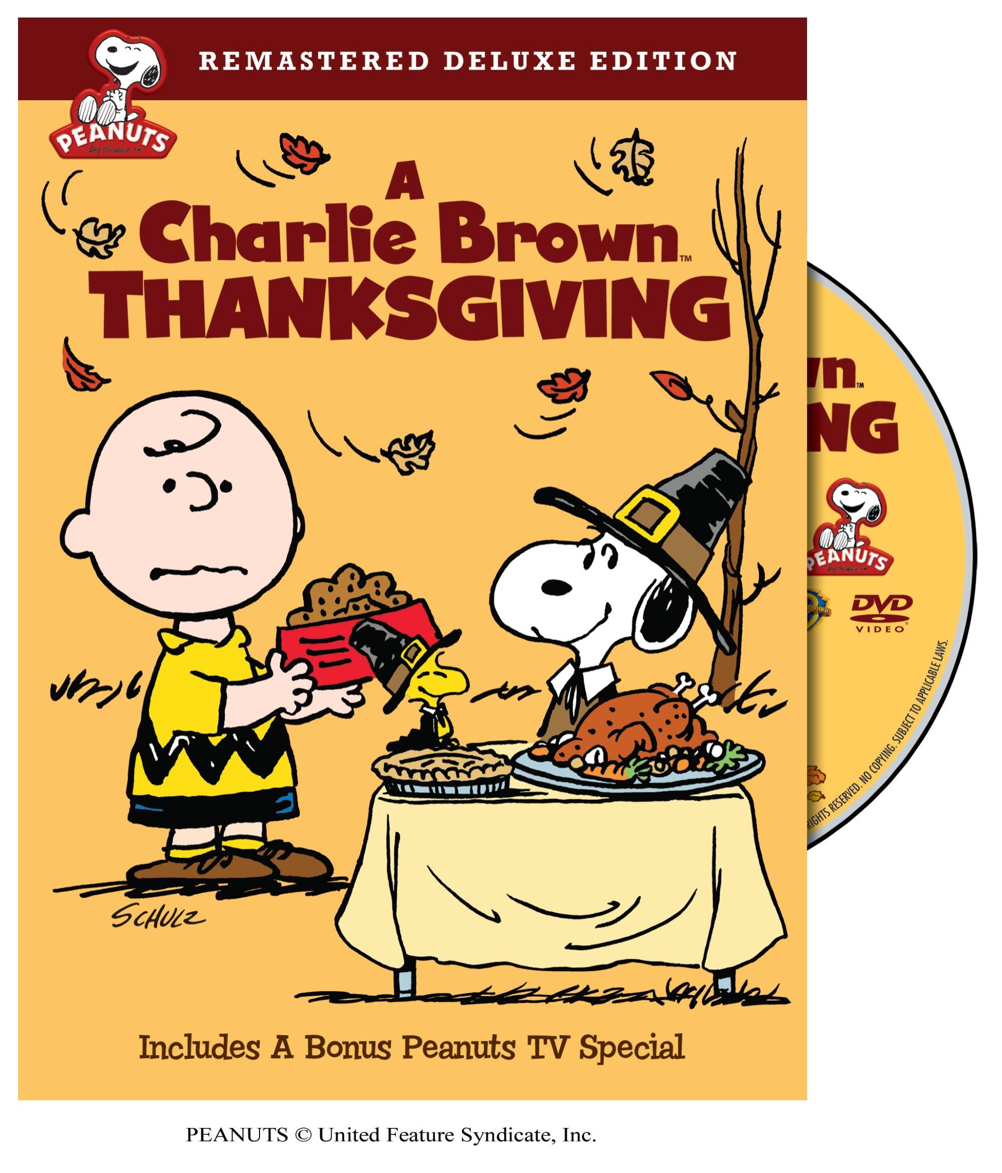 Amazon.com: A Charlie Brown Thanksgiving (Remastered Deluxe Edition ...