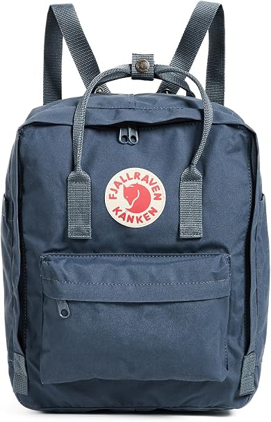 Amazon.com: Fjallraven Women's Kanken Backpack, Graphite, Grey, Blue ...