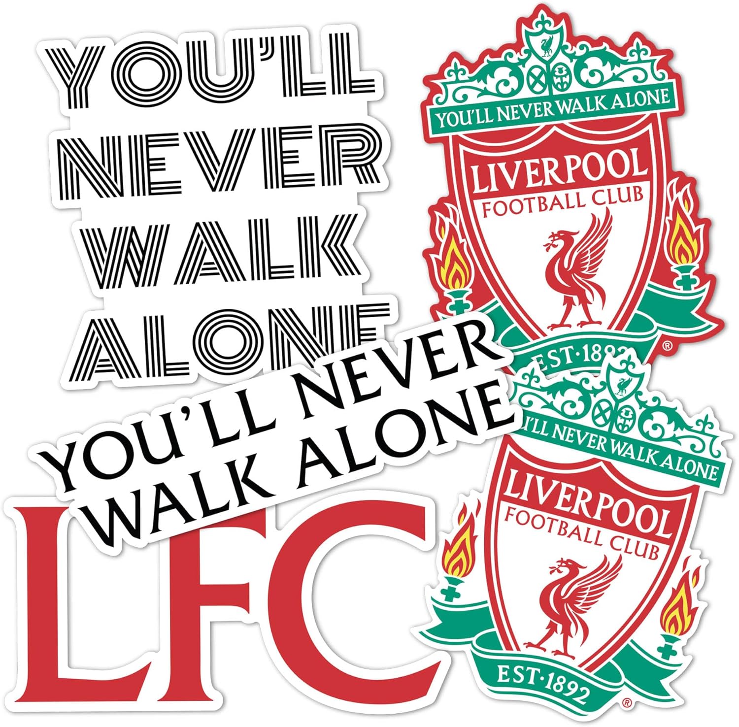 Desert Cactus Liverpool FC Sticker Decal Vinyl English Anfield Football ...