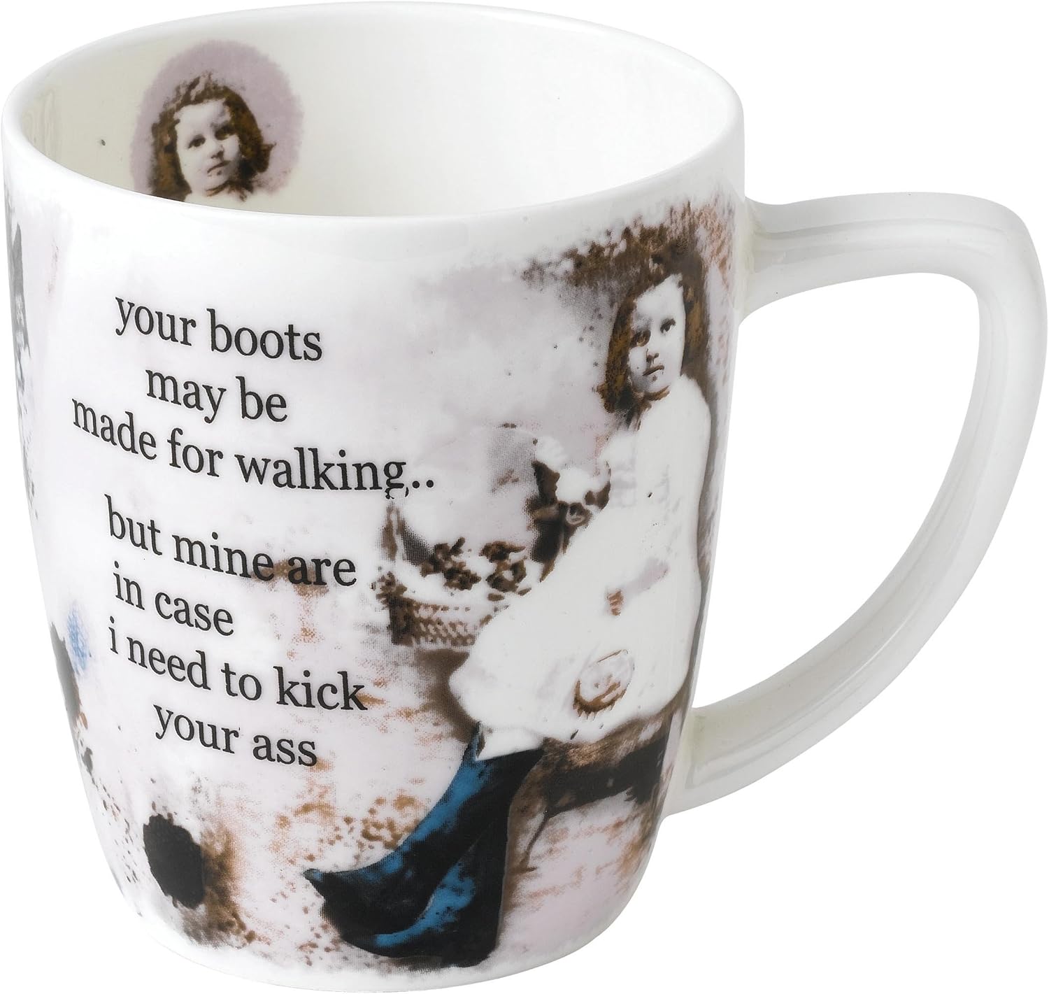 Amazon.com: Holy Crap by Gund Mug by Erin Smith, Your Boots : Home ...