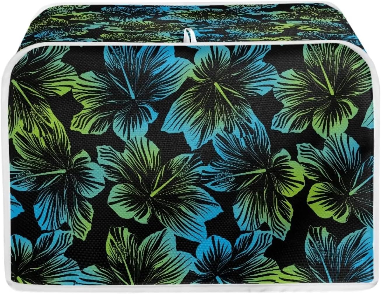 Amazon.com: Talayituse Hibiscus Flower Print 4 Slice Toaster Covers ...