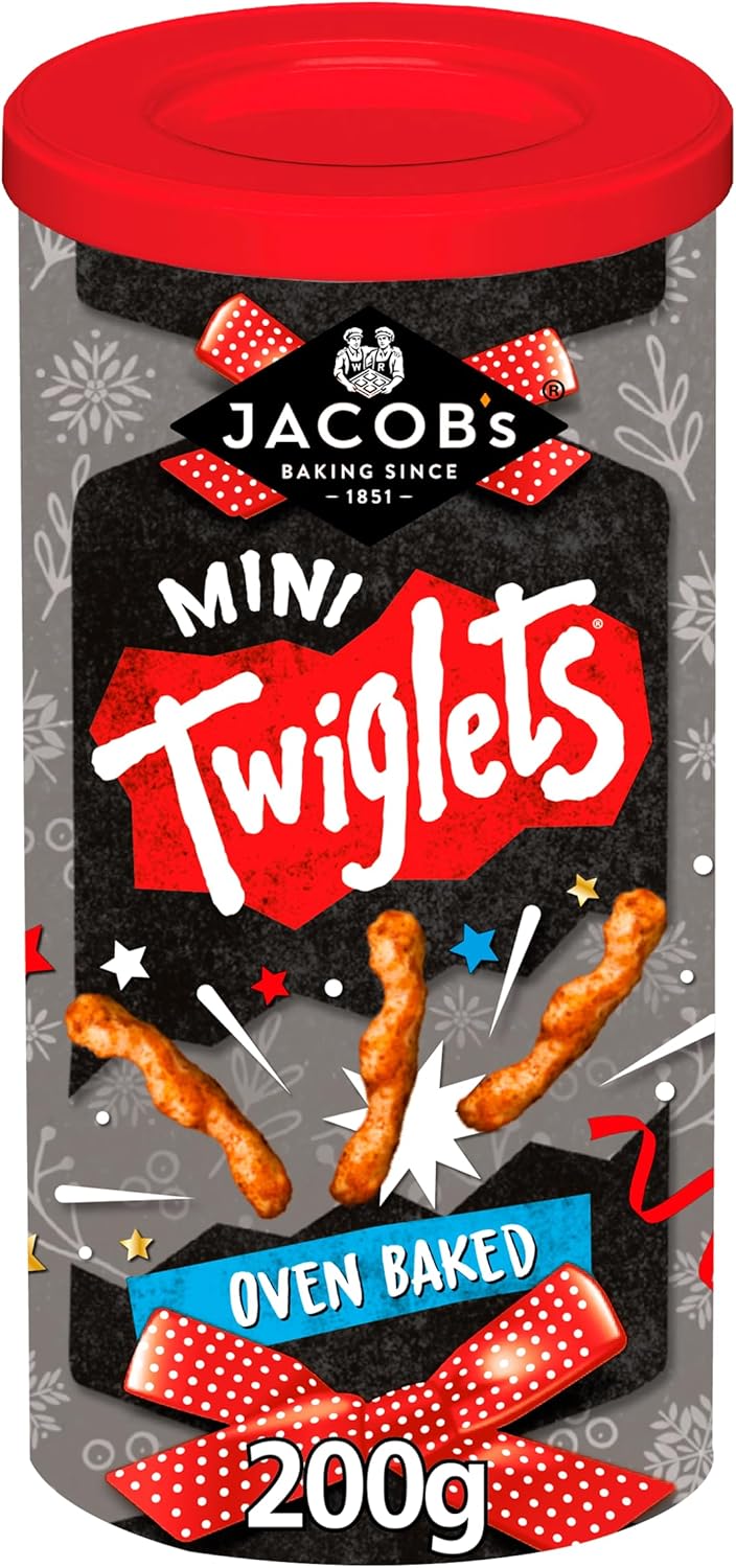 Jacob's Twiglets Original Caddy, 200 g (Pack of 12) : Amazon.co.uk: Grocery