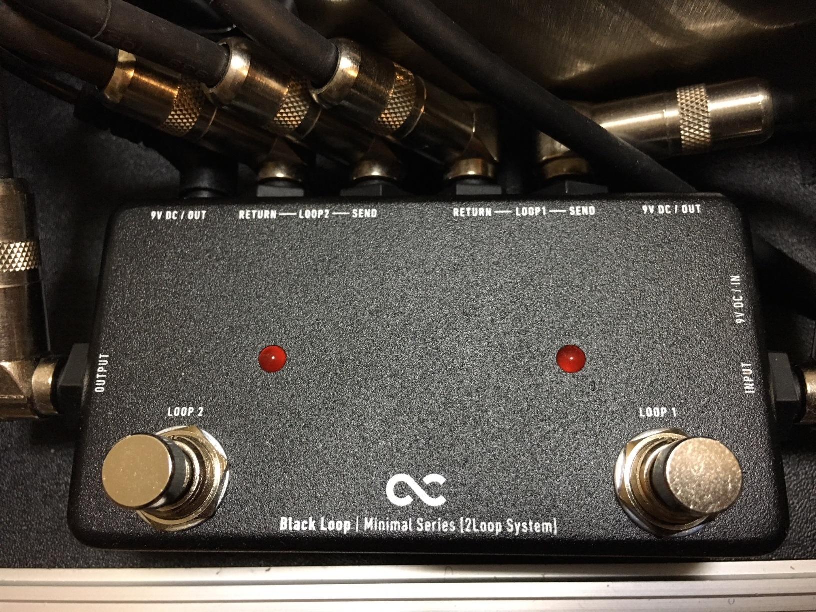Amazon | One Control ワンコントロール Minimal Series エフェクター スイッチャー 2Loop with 2DC OUT Black Loop | ライン ...