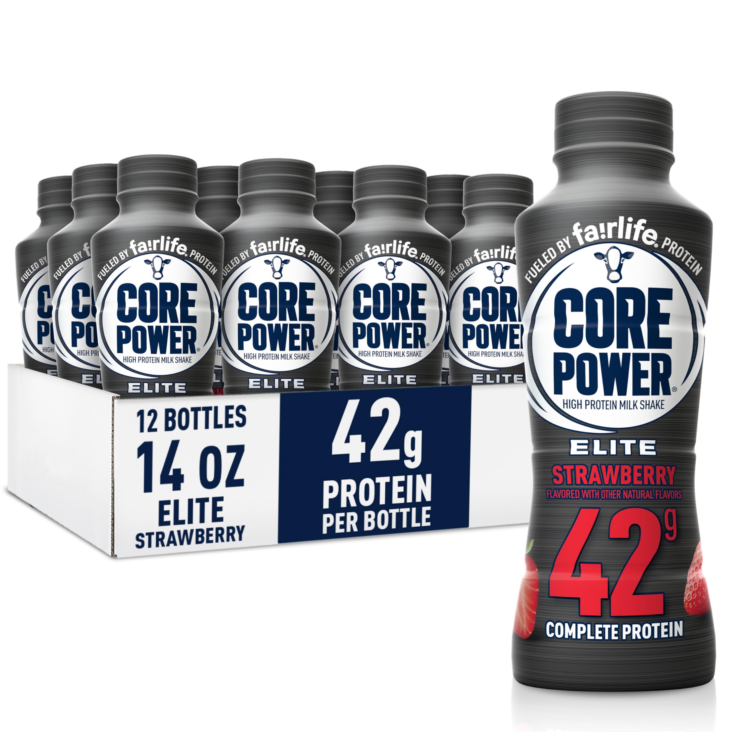 Amazon.com : Core Power Fairlife Elite 42g High Protein Milk Shake Bottle , Ready To Drink for ...