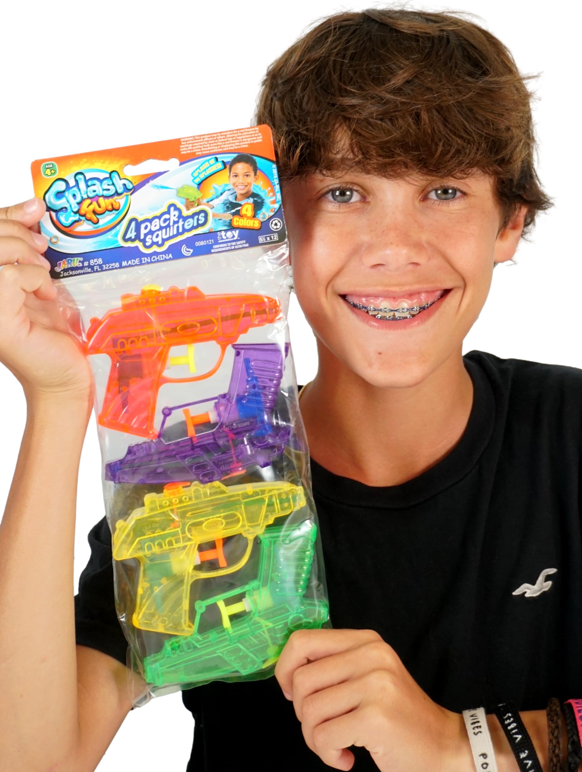 Snapklik.com : JA-RU Mini Water Guns Bulk Toys