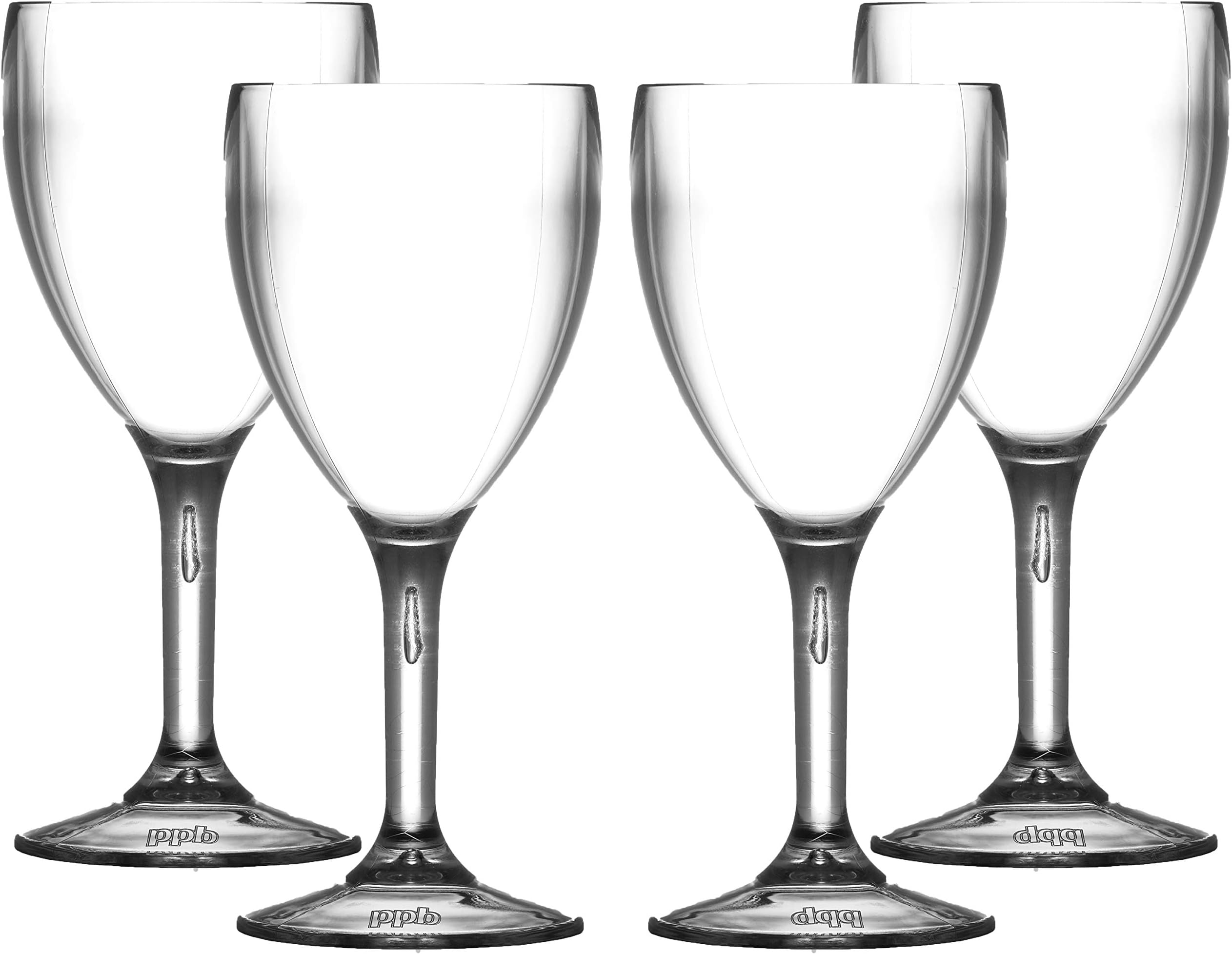 Glassjacks - Plastic Wine Glass 9oz | Reuse 1000 Times | Virtually ...