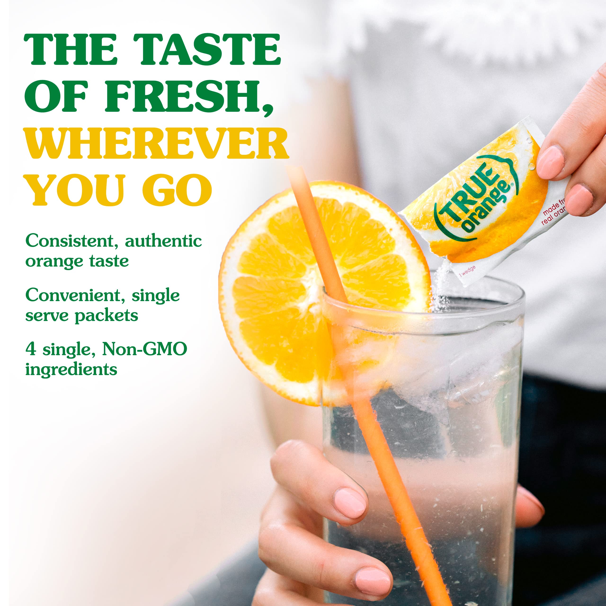 Snapklik.com : TRUE ORANGE Water Enhancer, Bulk Dispenser Pack - 100 ...