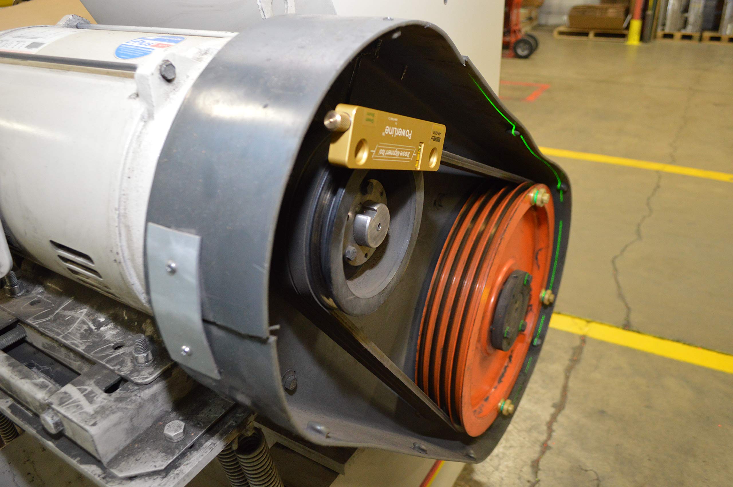 Snapklik.com : Johnson Level & Tool 40-6210 Magnetic Sheave Alignment Laser