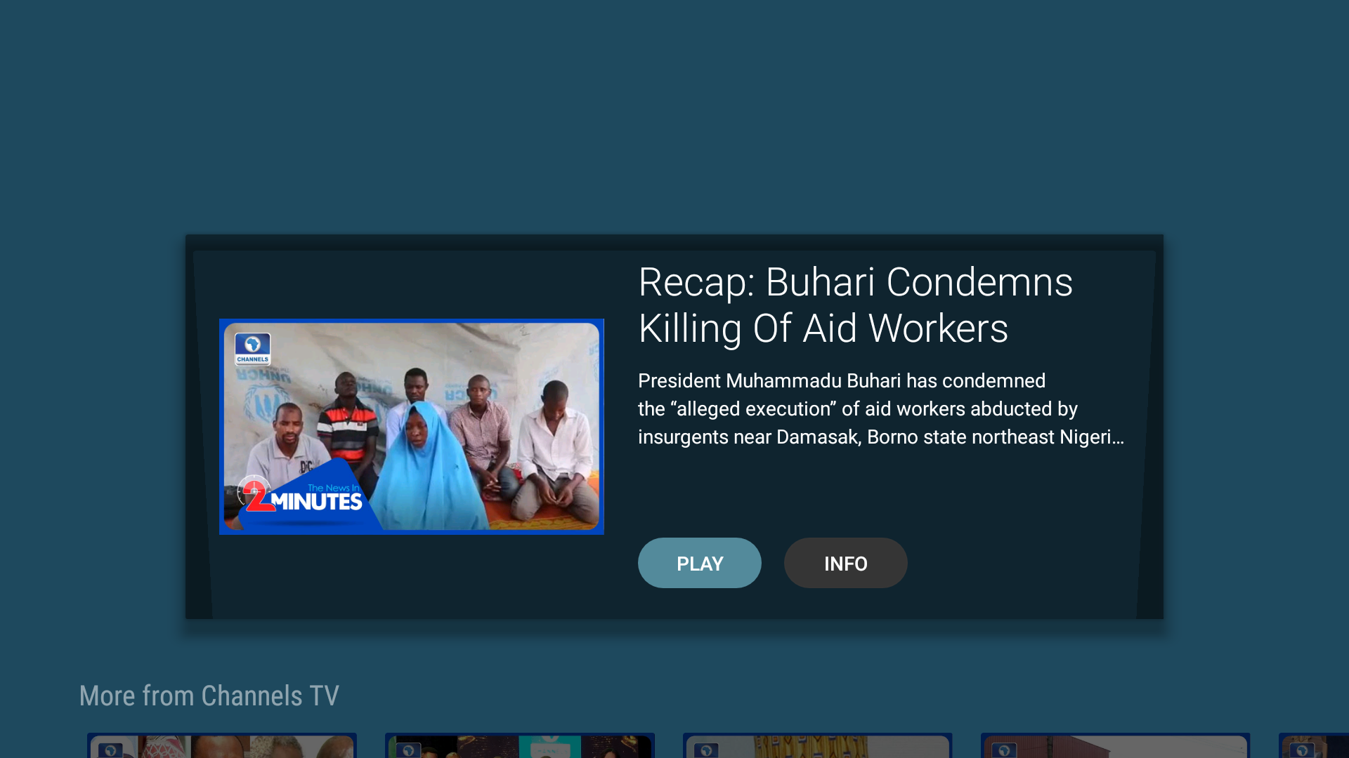 Channels TV - App on Amazon Appstore