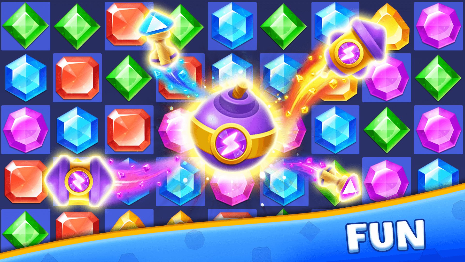 Jewels Adventure Match Blast - App on Amazon Appstore