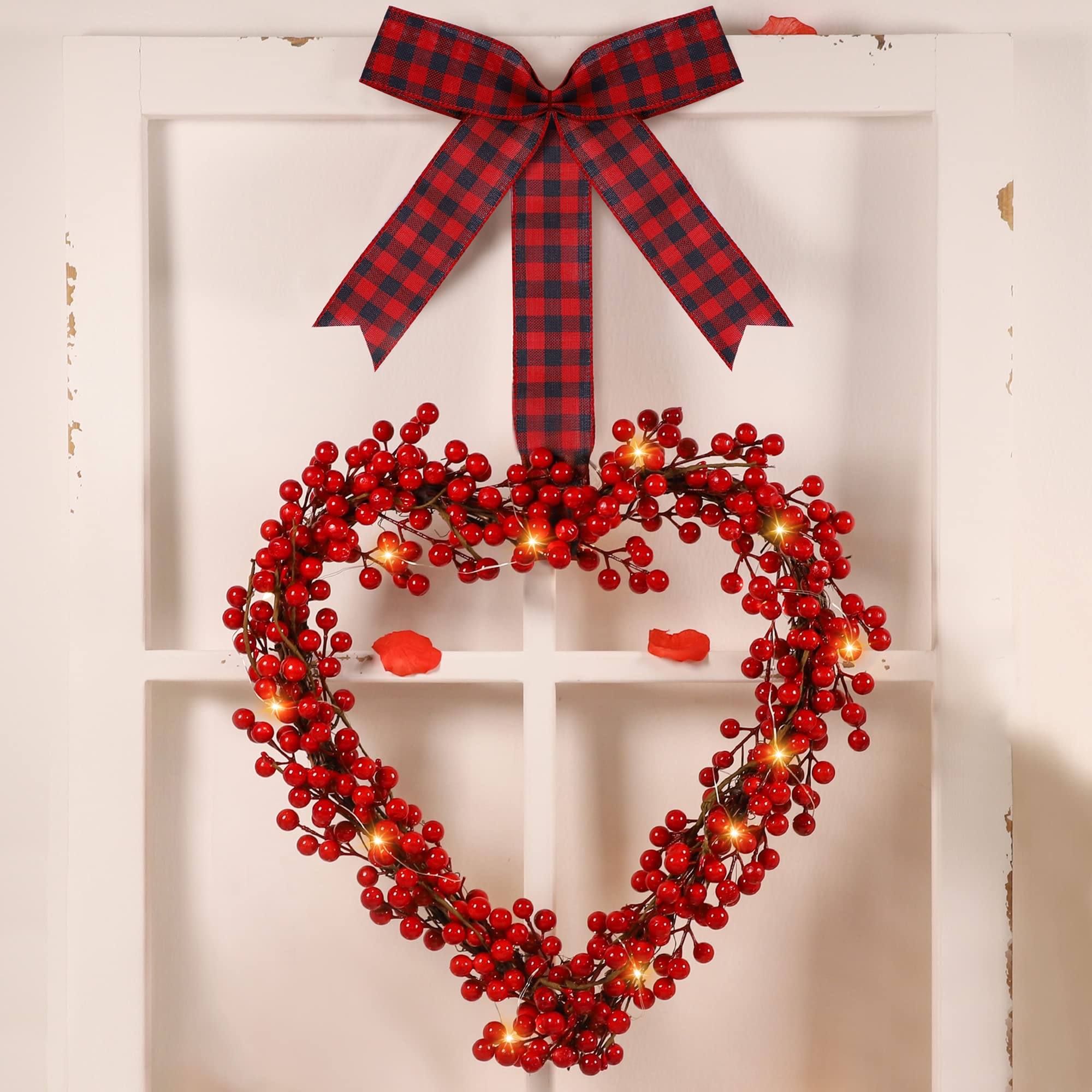 Berry Heart Wreath