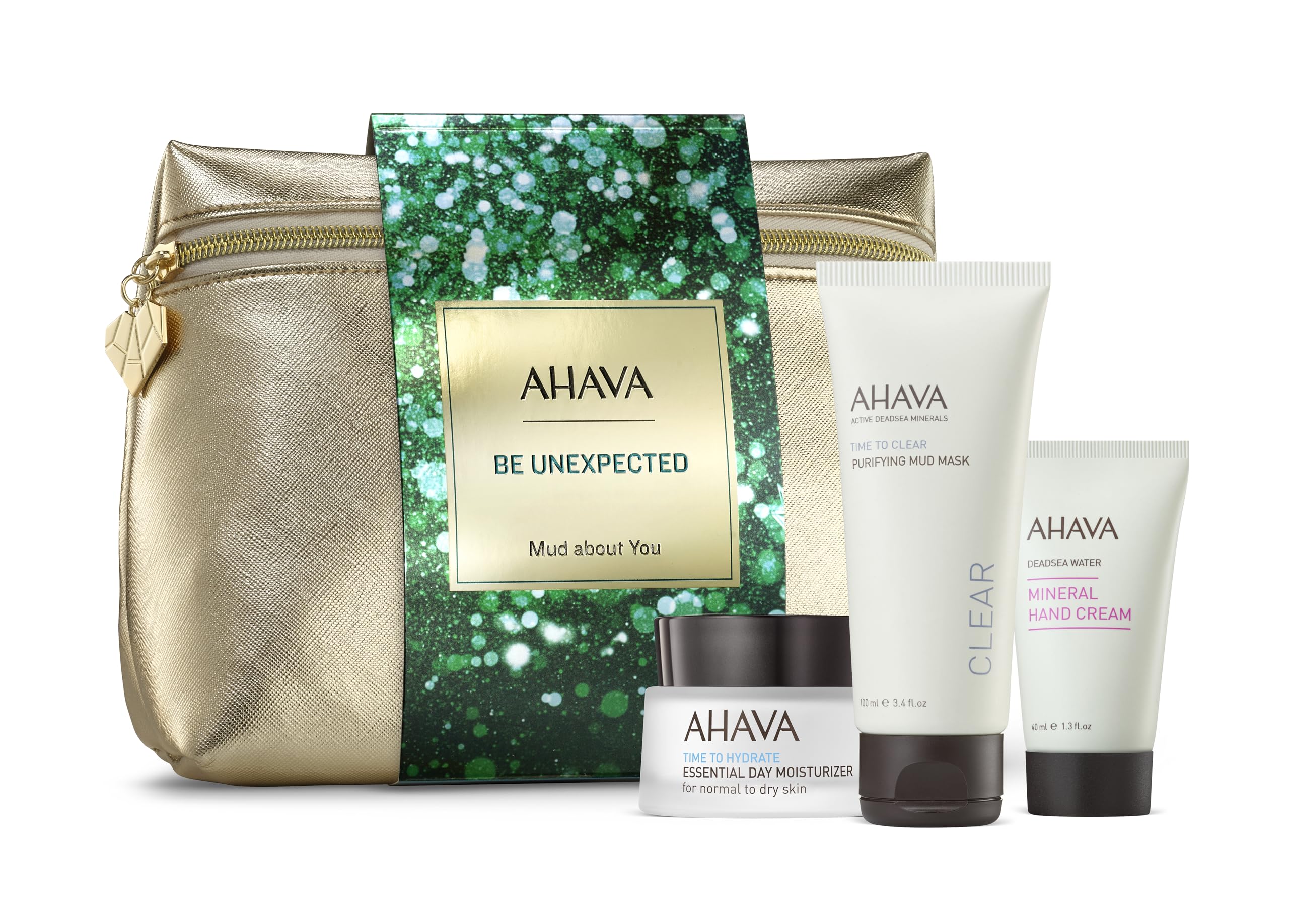 Amazon.com: AHAVA Mud about You Gift Set, Includes Essential Day ...